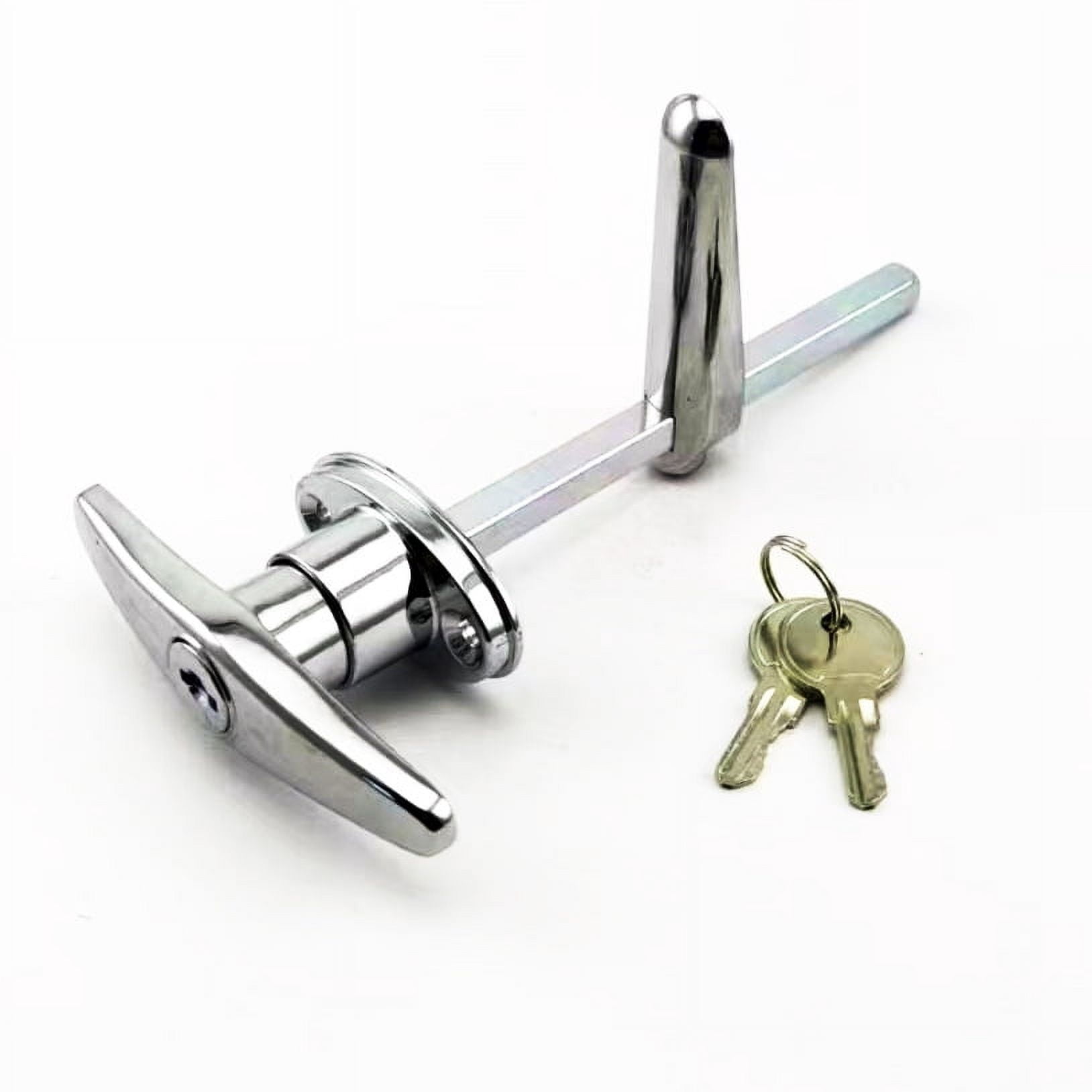 T Handle Lock Set for Replacement Zinc Alloy Silver Color with Key ...