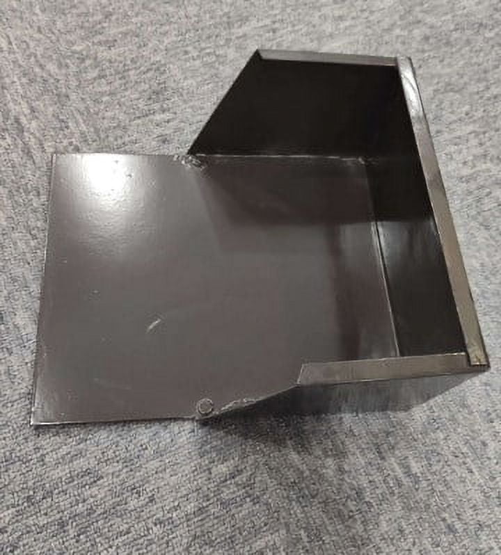 BERTDOMD Gutter Splash Guard Aluminum Rainwater Tray Water Collection ...