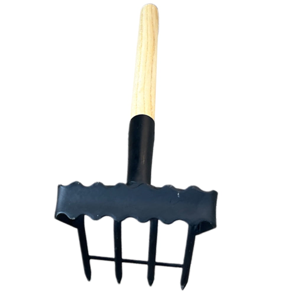BERTDOMD Hand Shrub Rake Small Grip Hand Rake Small Garden Planting ...