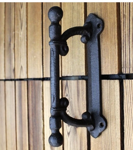 BERTDOMD Heavy Duty Rustic Gate Pull Vintage Drawer Cabinet Handle ...