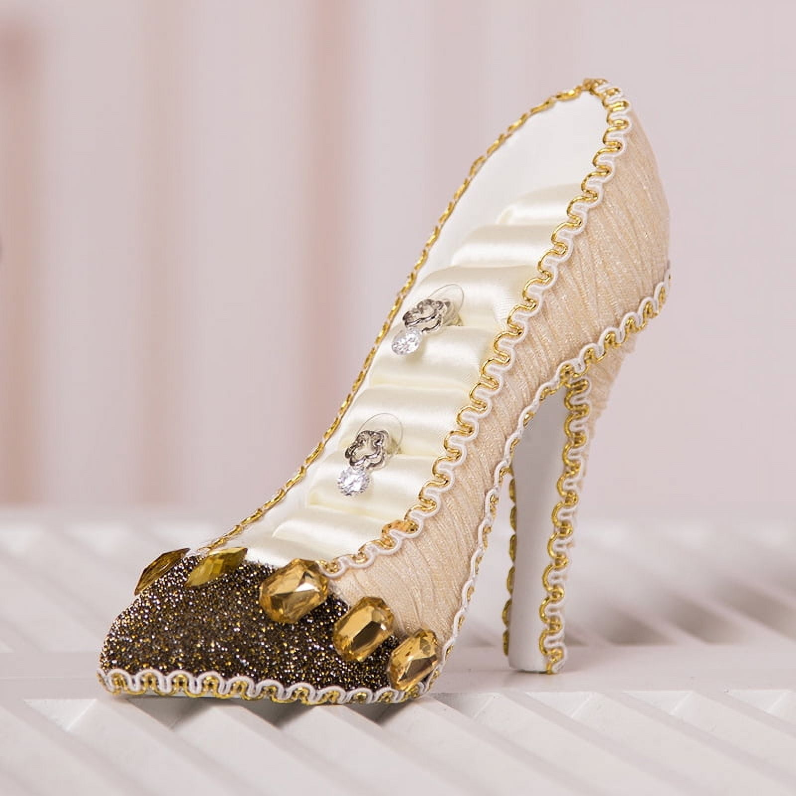 BERTDOMD High Heel Shoe Jewelry Display Stand For Rings And Necklaces ...