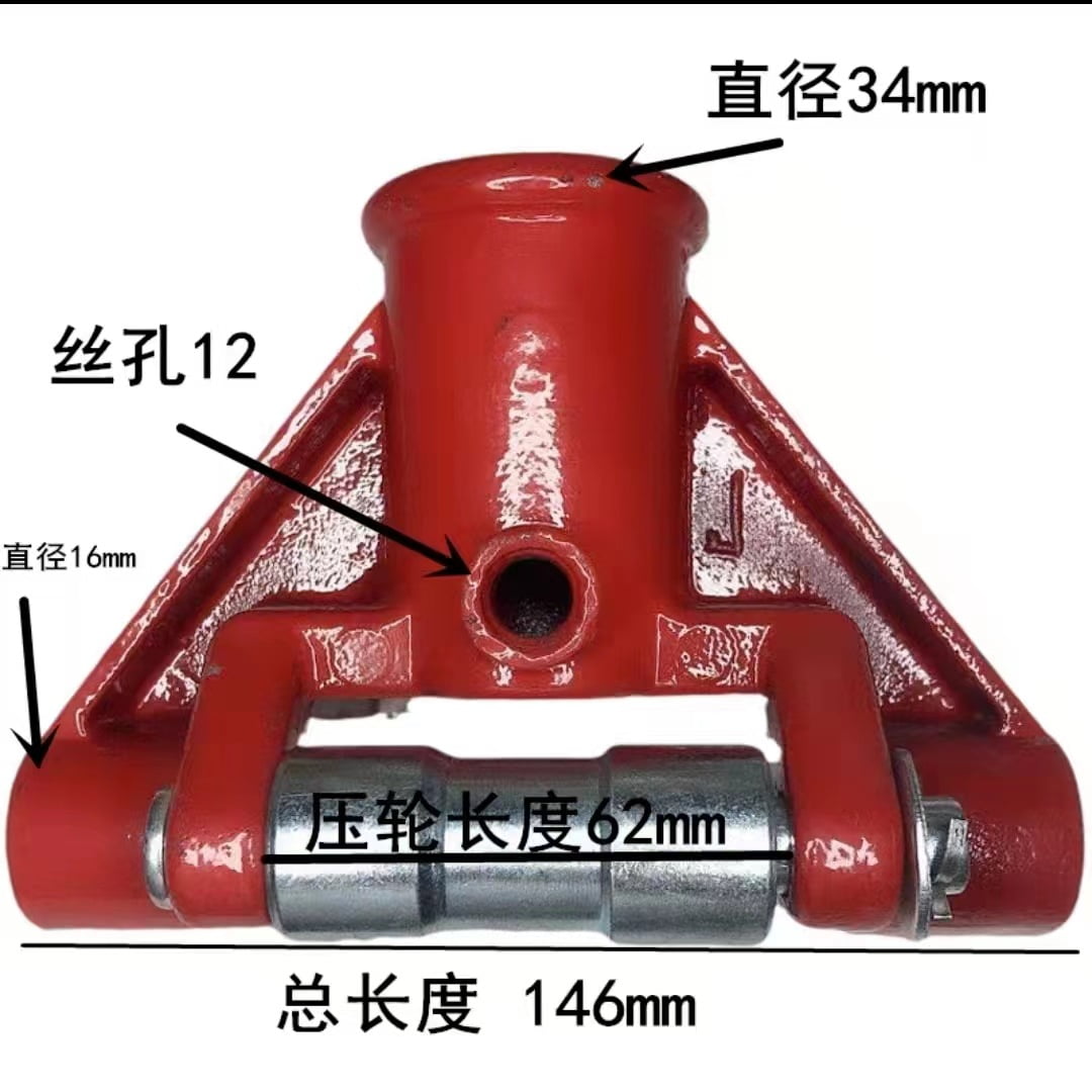 BERTDOMD Horizontal Jack Repair Kit with Universal Wheels and Dual Pump ...