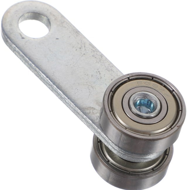 EXHUMKY Iron Sliding Gate Hardware Dual Bearing Roller BERTDOMD Smooth ...