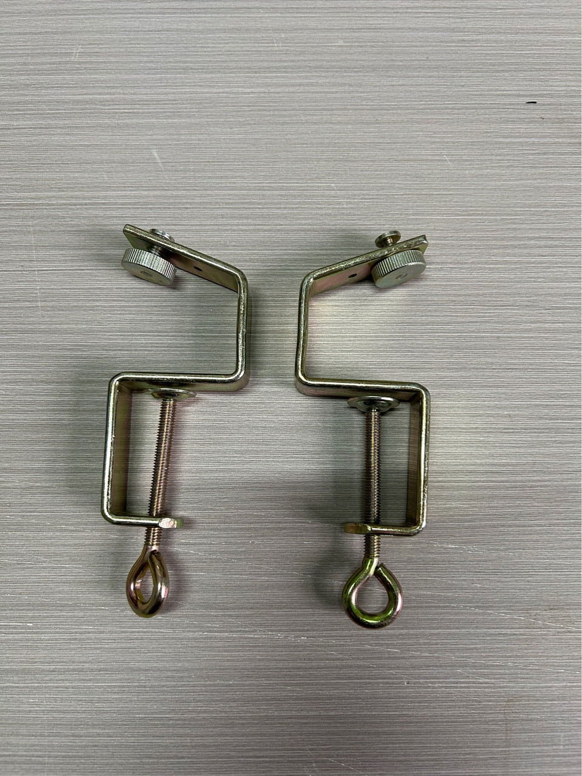 EXHUMKY Table Mounting Clamp Knitting Machine Table Clamps Golden ...