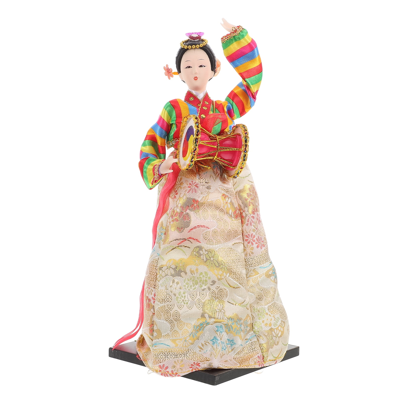 BERTDOMD Korean Style Silk Doll - Korean Doll Figurines Traditional ...