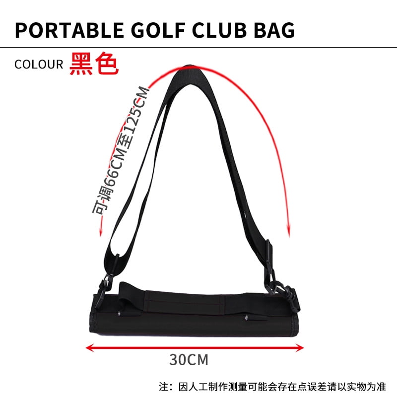 BERTDOMD Lightweight Mini Golf Clubs Bag Small Golf Pouch Mini Carrying ...