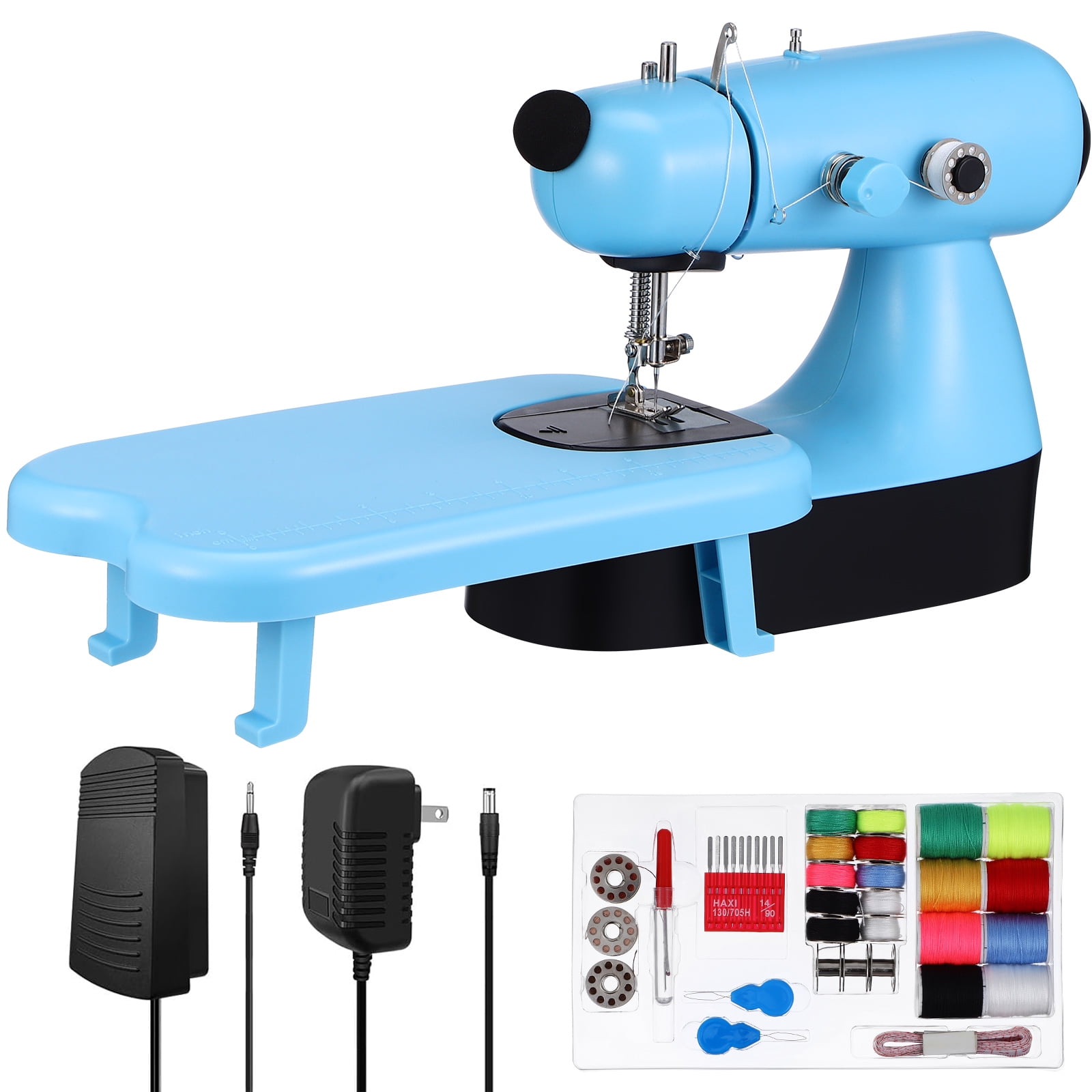BERTDOMD Mini Sewing Machine Portable Beginner Sewing Machine Fabric ...