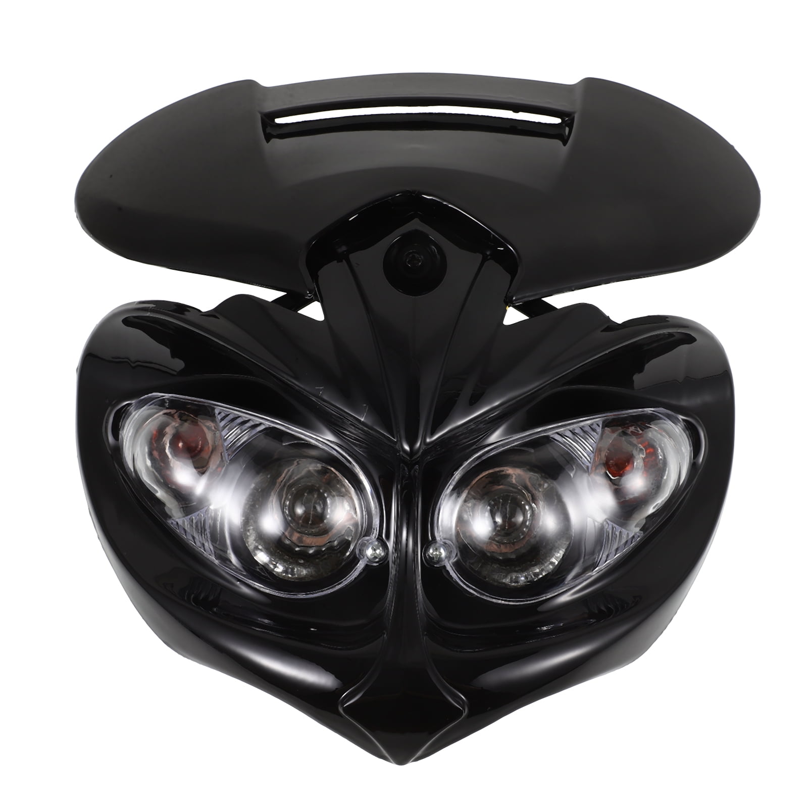 BERTDOMD Motorcycle Headlight Replacement, Motocross Headlamp Fairing ...