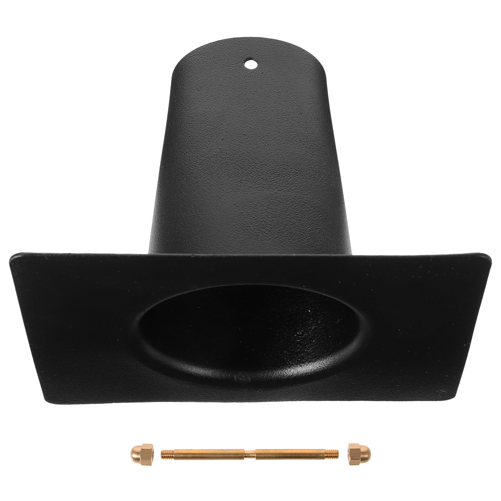 Black Aluminum Alloy Rain Chain Gutter Adapter for DIY Use with Durable ...