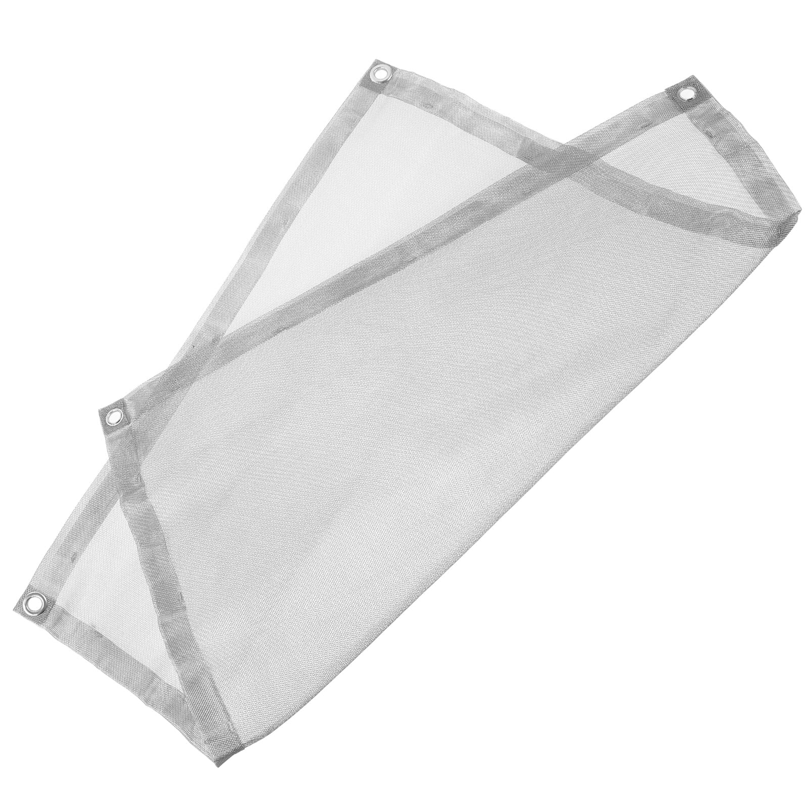 EXHUMKY BERTDOMD Foldable Stainless Steel Mesh Fire Pit Mat for Outdoor ...