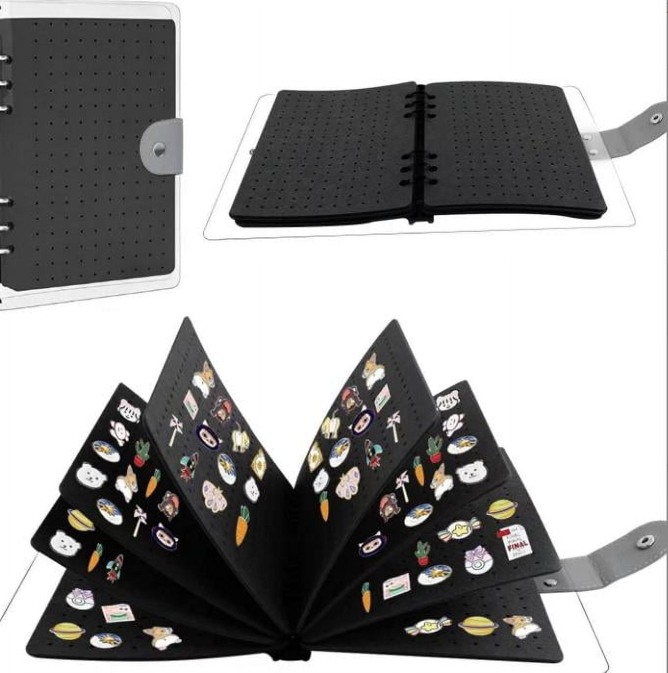 BERTDOMD Pin Badge Display Enamel Pin Display Pin Trading Book Pin ...