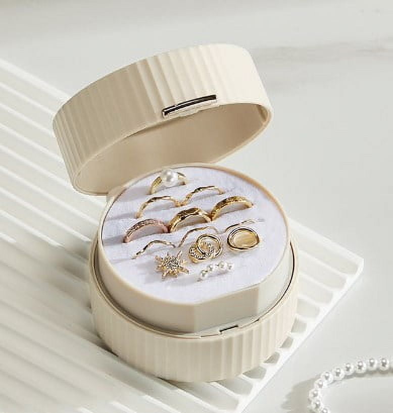 BERTDOMD Portable Small Jewelry Box Jewelry Case Jewelry Container ...