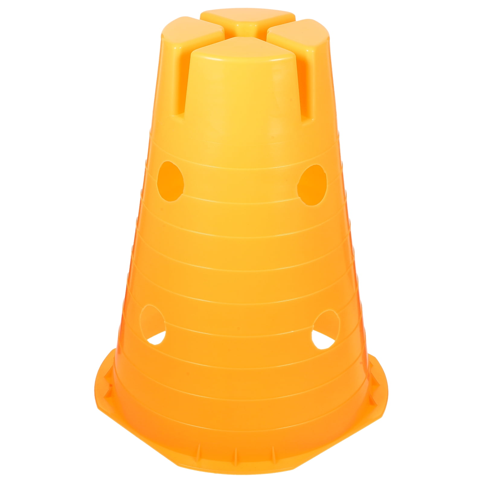 EXHUMKY Orange Plastic BERTDOMD Soccer Cones 1Pack Portable Agility ...