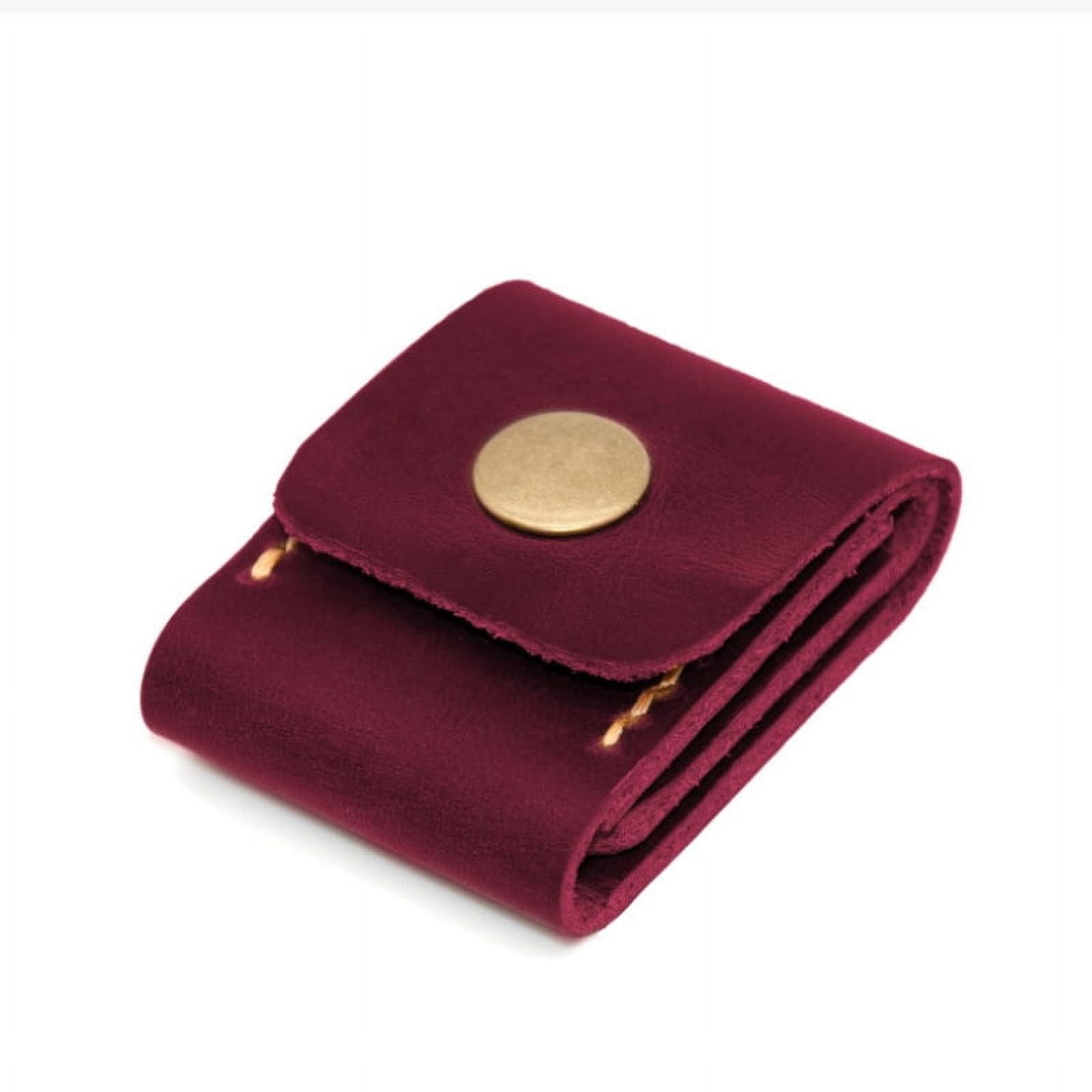 BERTDOMD Pu Leather Guitar Pick Holder Case For Acoustic, Electric, And ...