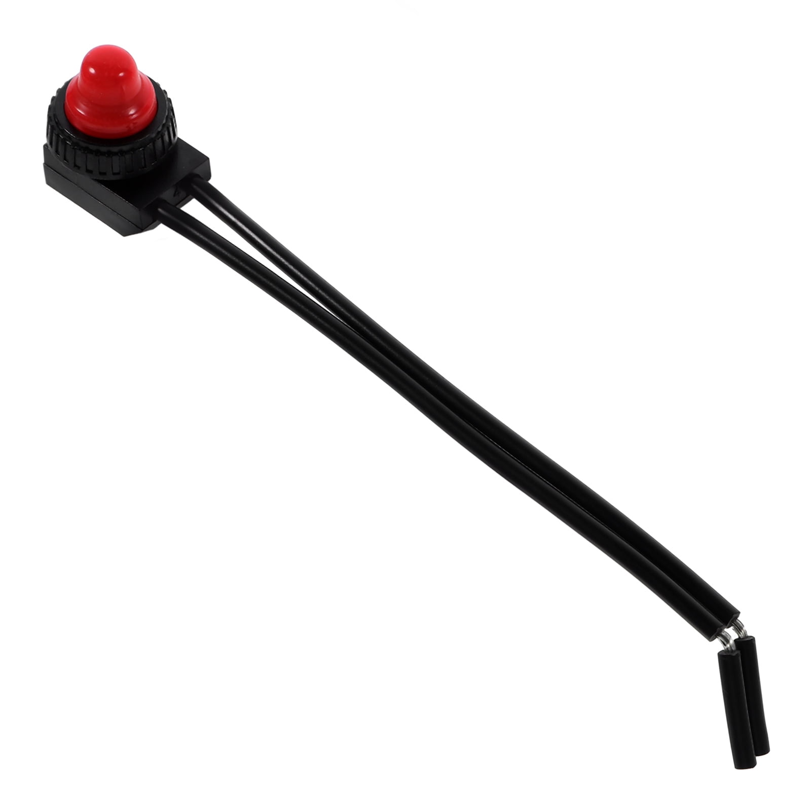 EXHUMKY Red Plastic Waterproof Selflocking BERTDOMD Push Button ...