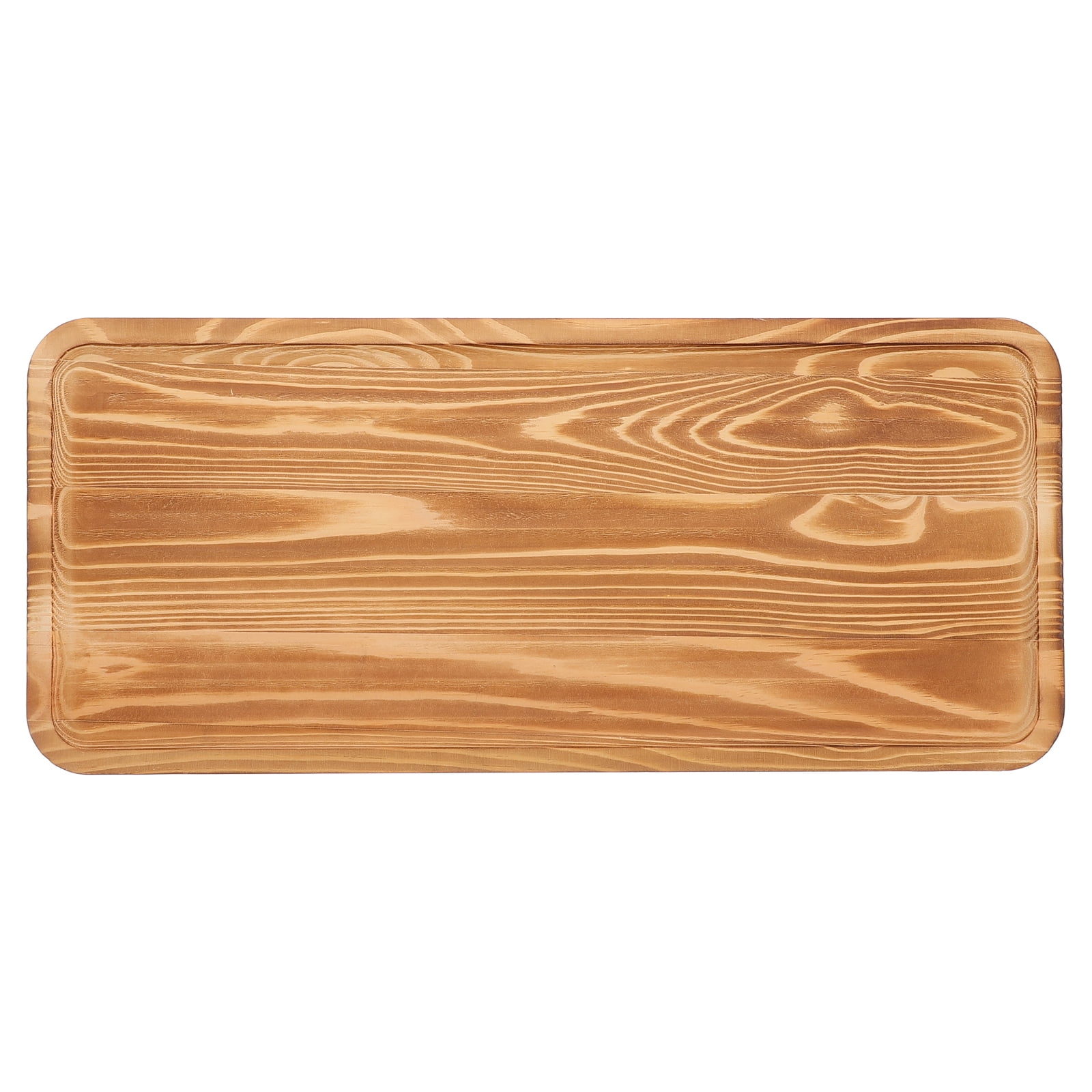 BERTDOMD Rectangular Serving Tray Wooden Serving Tray Bread Cake ...