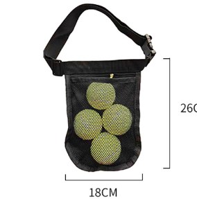 BERTDOMD Reusable Tennis Ball Bag Tennis Storage Bag Balls Wait Bag ...