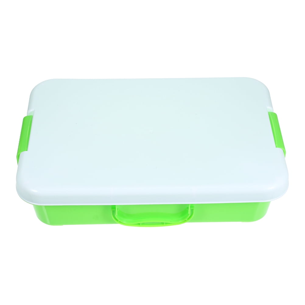 HEMOTON Hemoton Handheld Sandbox with Lid Portable Kids Toy Storage Box ...