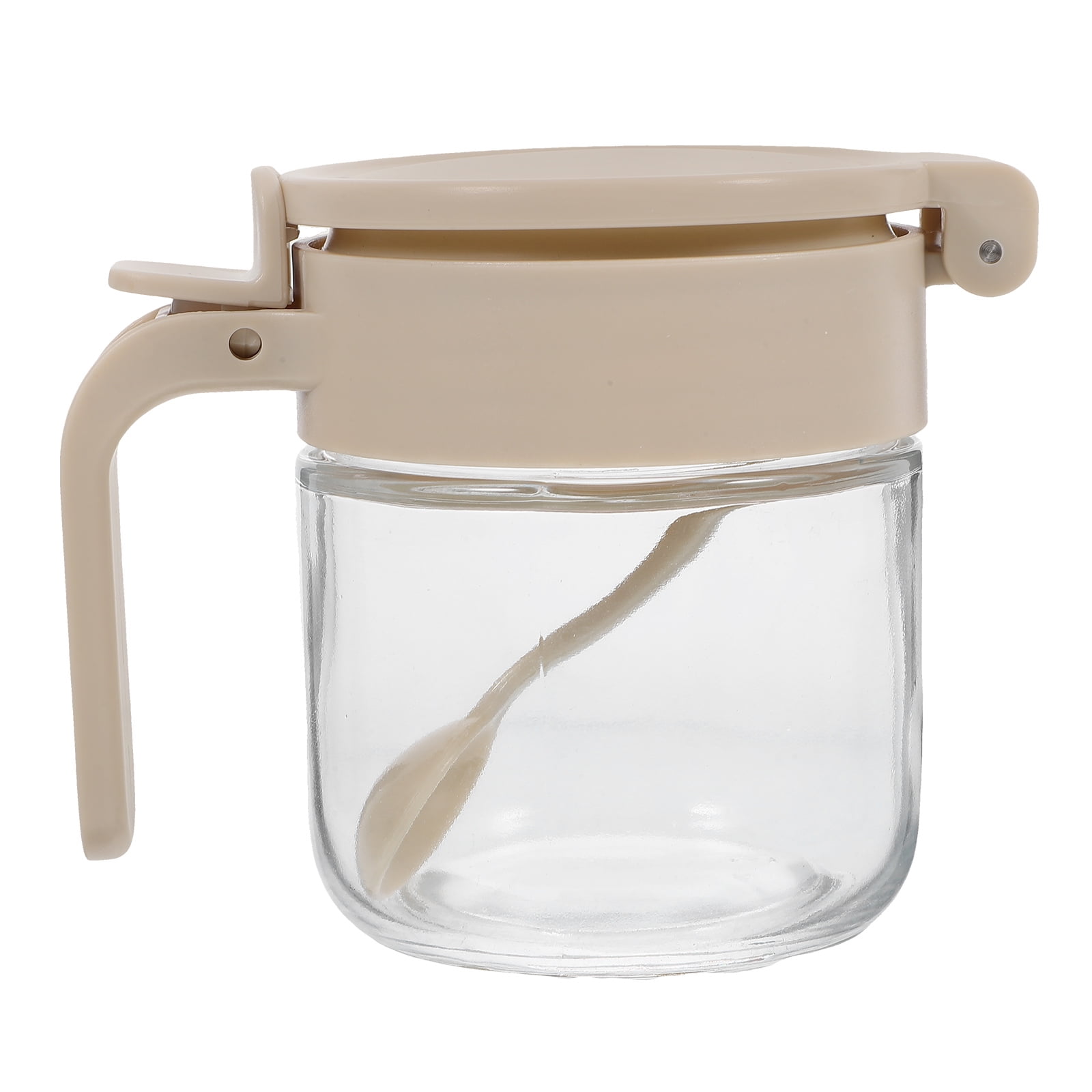BERTDOMD Sealed Glass Seasoning Container Spice Jar Seasoning Pot ...