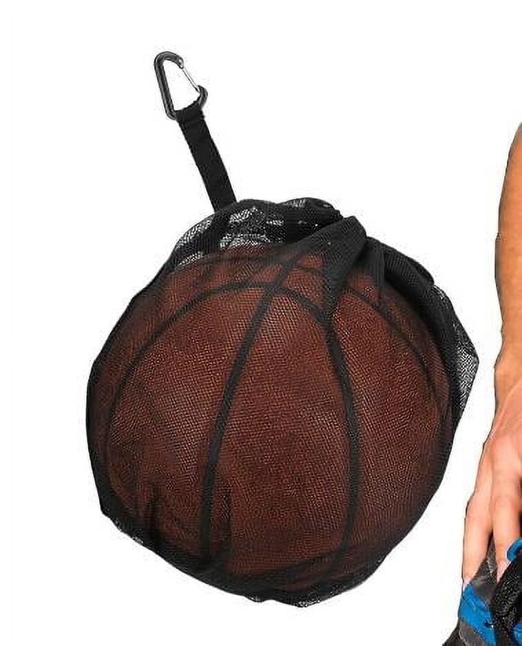 BERTDOMD Large Single Soccer Mesh Sports Carrier Bag for Football ...
