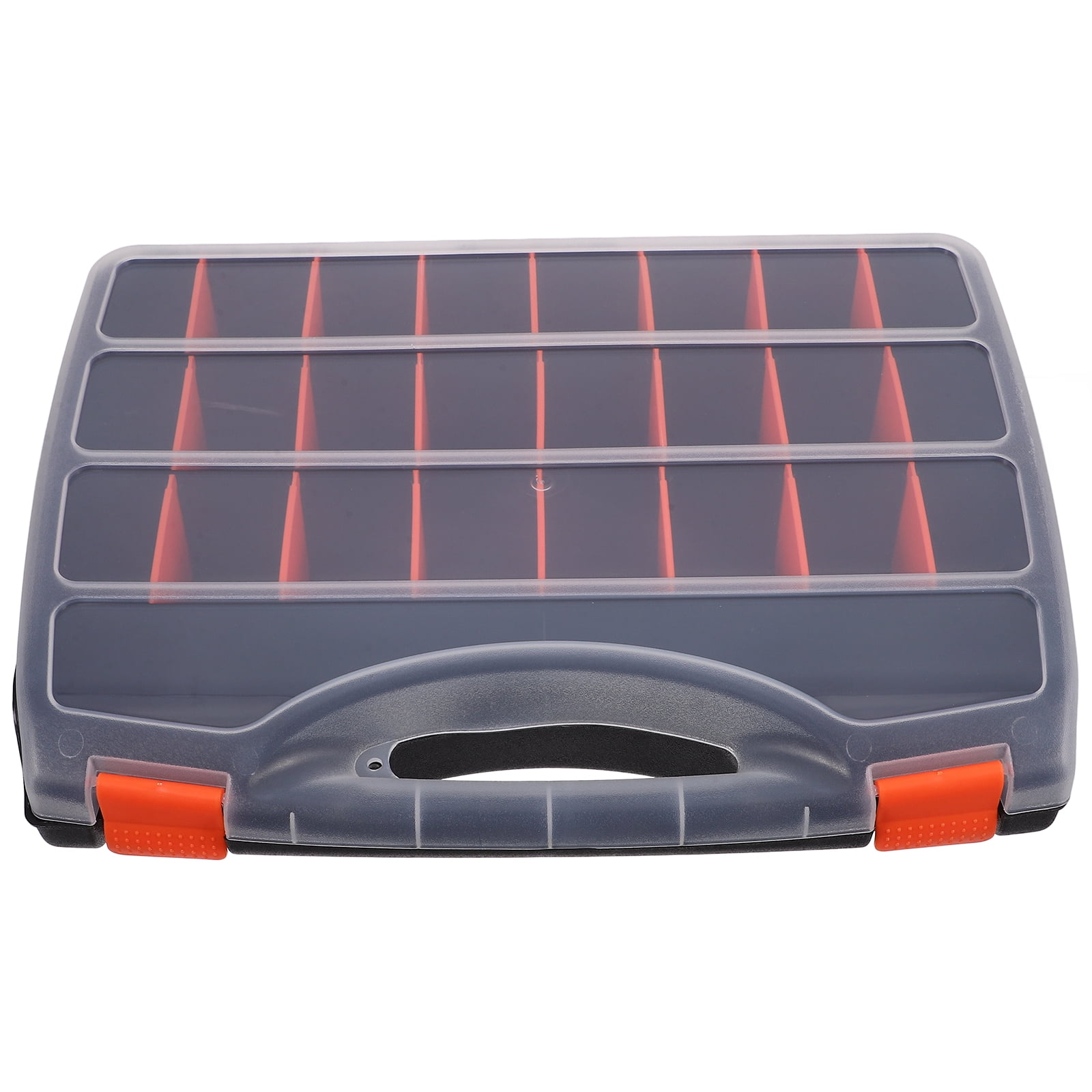 BERTDOMD Small Parts Organizer With Handle Tool Box Storage Organizer ...
