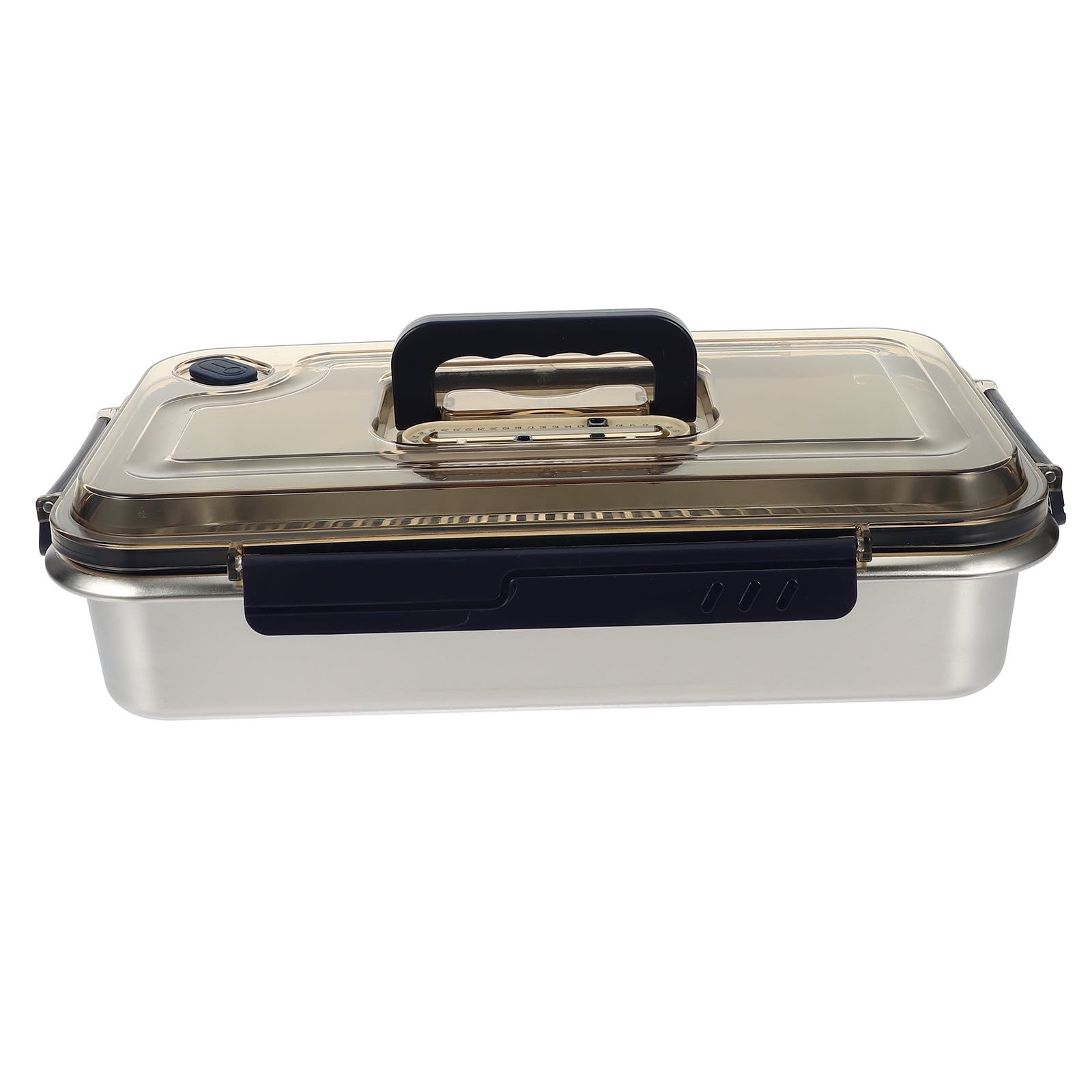 BERTDOMD Stainless Steel Food Box Crisper Box With Date Lid Sealed Box ...