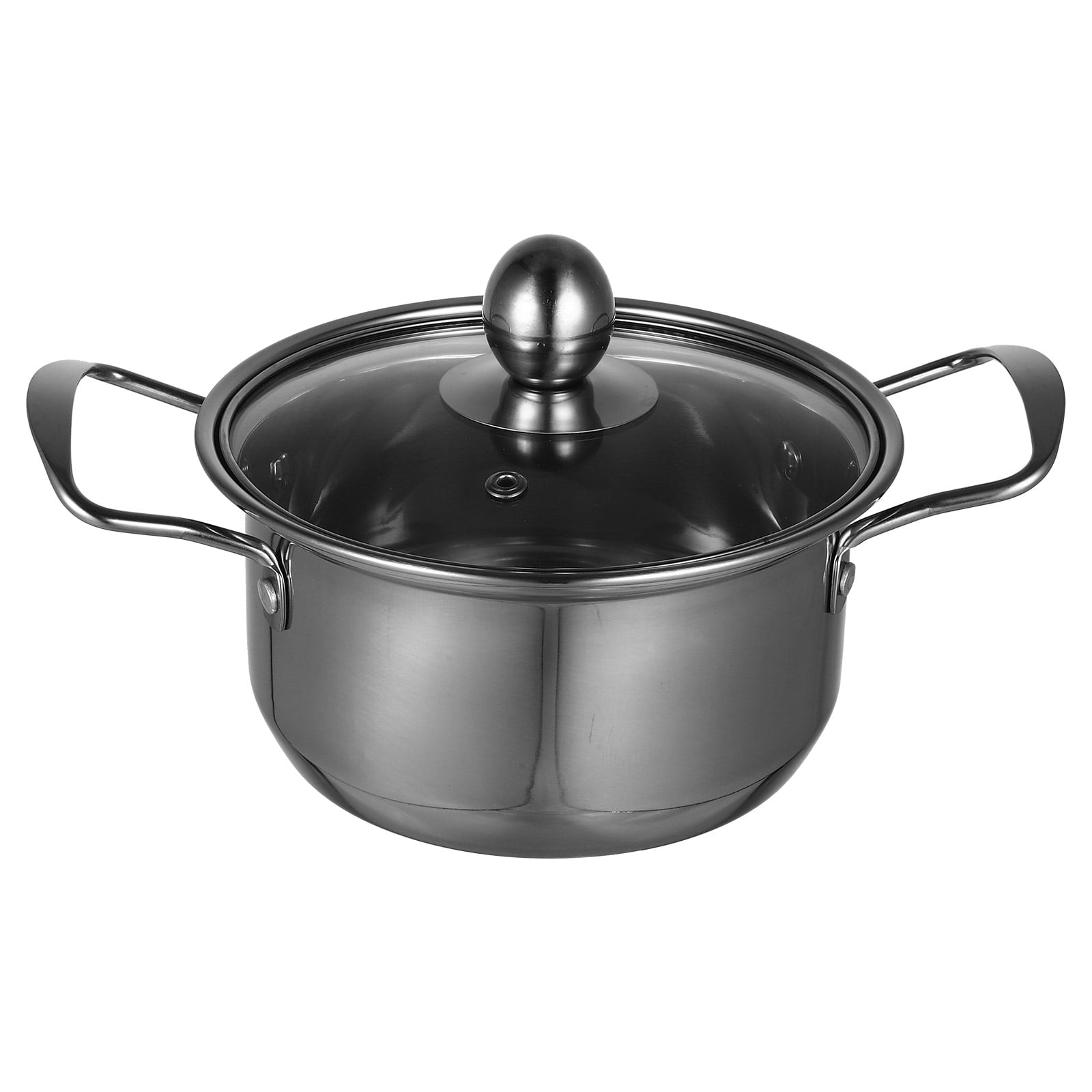 BERTDOMD Stainless Steel Stock Pot with Lid Handle Cooking Pot Small ...