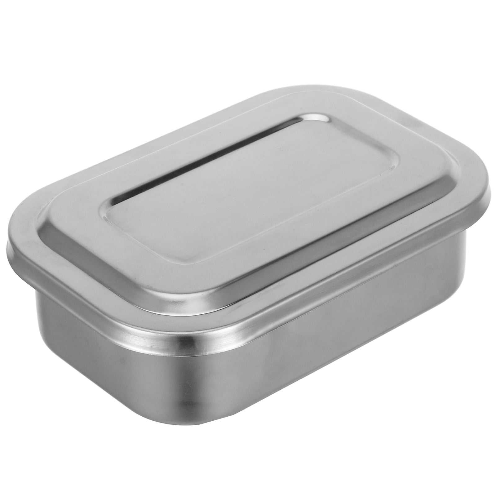 BERTDOMD Stainless Steel Tray Medical Tray With Lid Storage Container ...