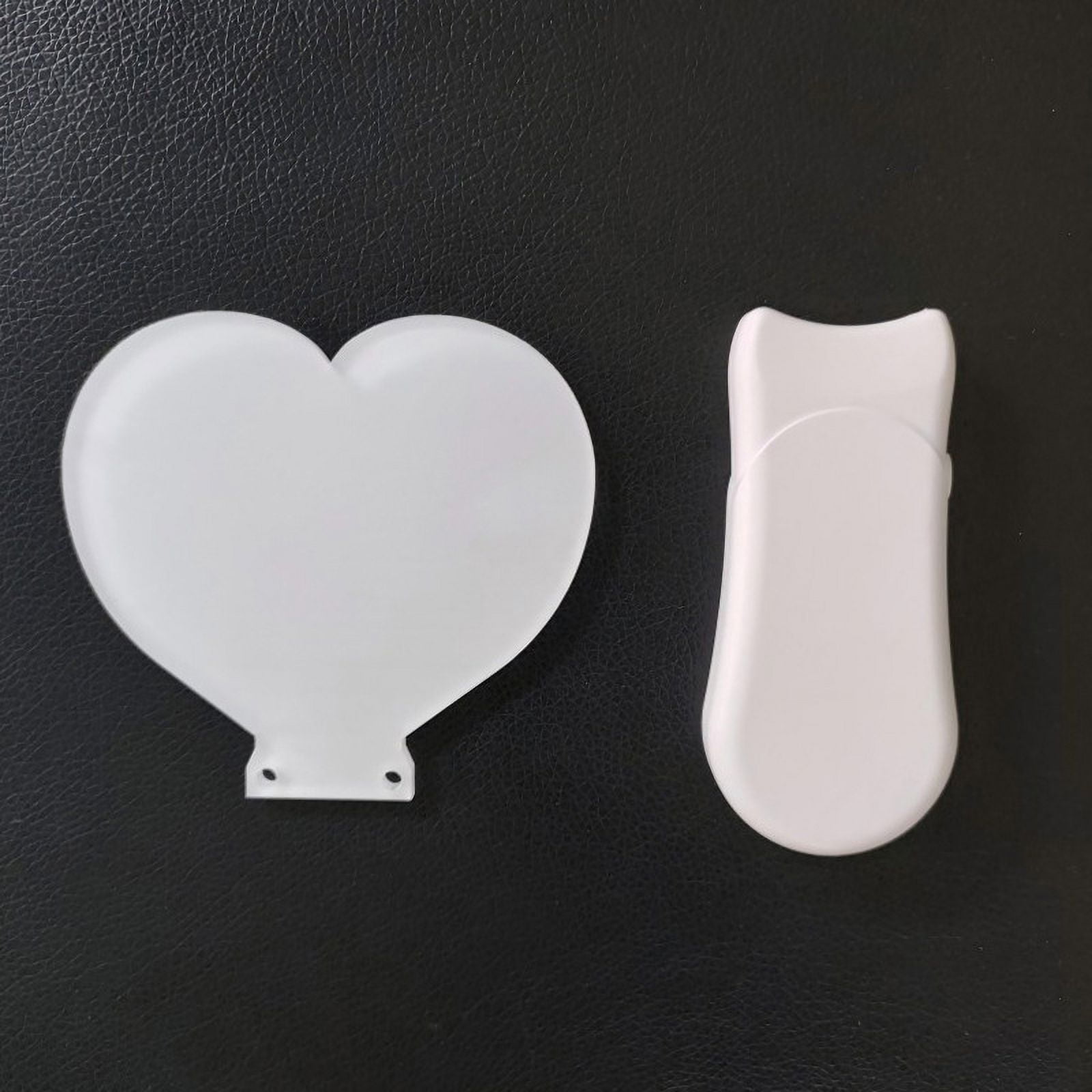 BERTDOMD Sublimation Cheering Wand With Led Stick Heart Shaped Acrylic ...