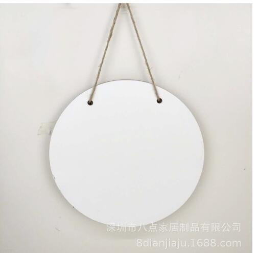 BERTDOMD Sublimation Door Hanger Blank Unfinished Blank Sign Door ...