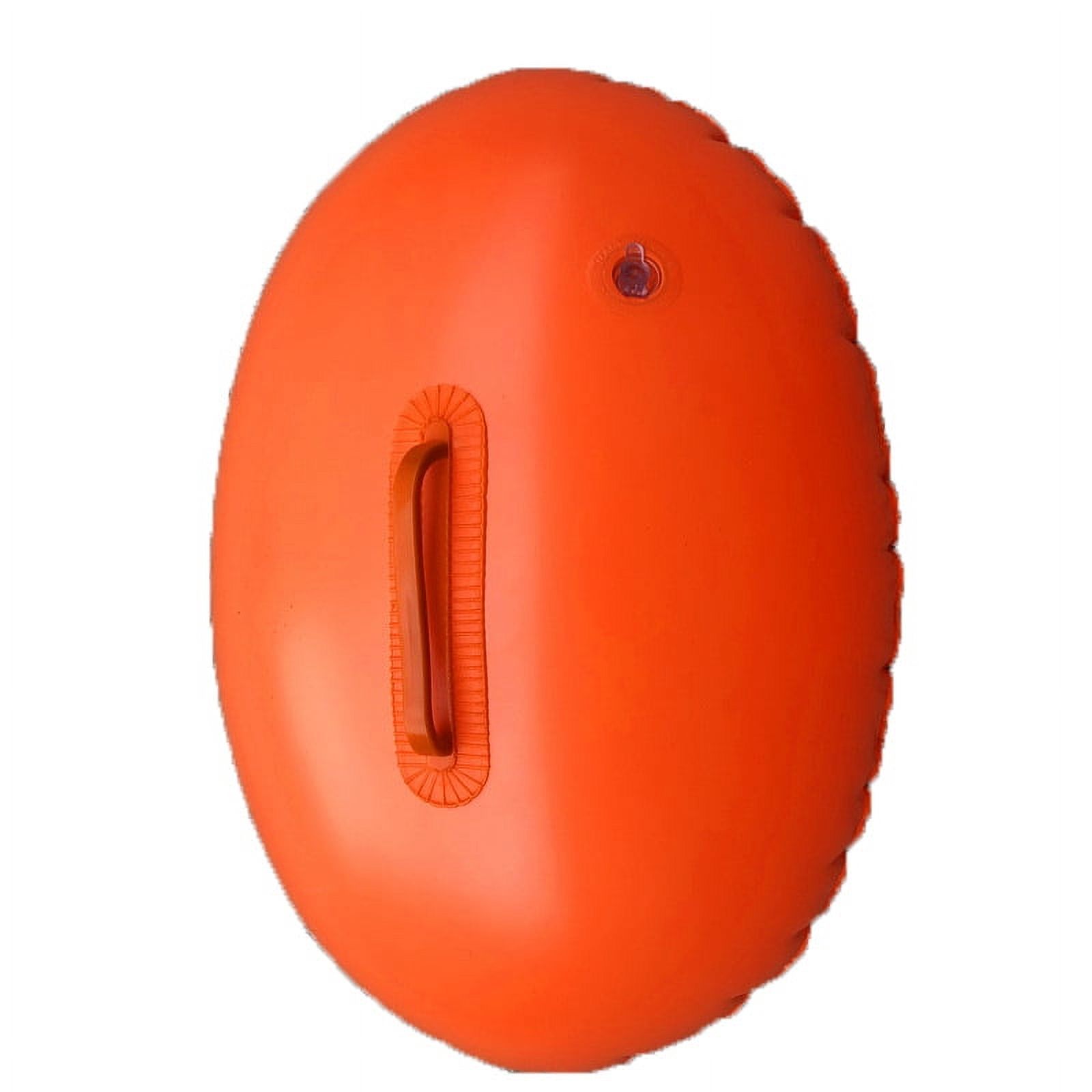 EXHUMKY BERTDOMD Orange PVC Round Swim Training Buoy for Beginners and ...