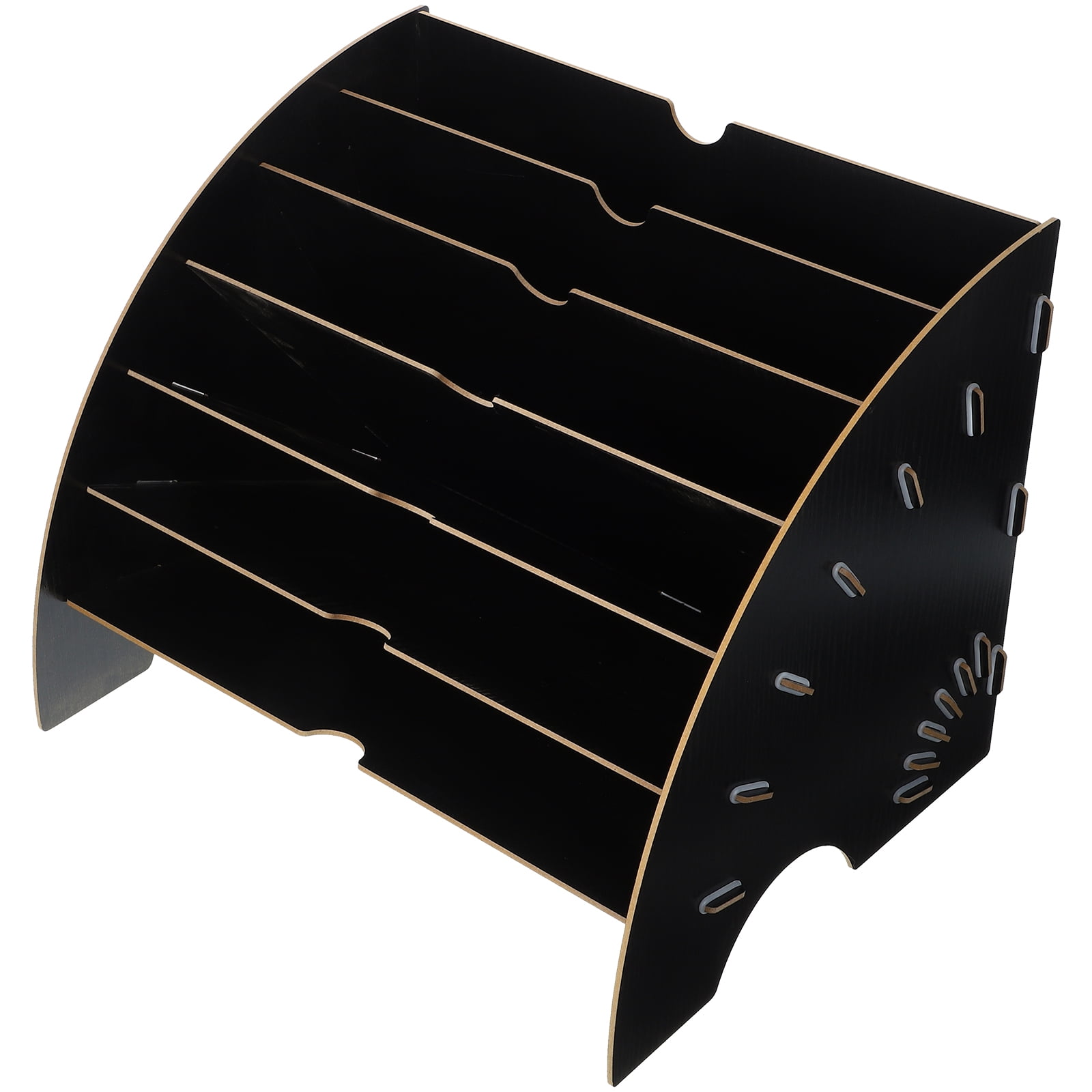 BERTDOMD Multi-Tier Tabletop File Organizer Rack Stackable Document ...