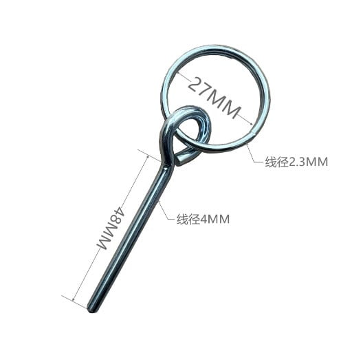 BERTDOMD Tent Ring Replacement 10pcs Single Needle Ring Tent Pole ...