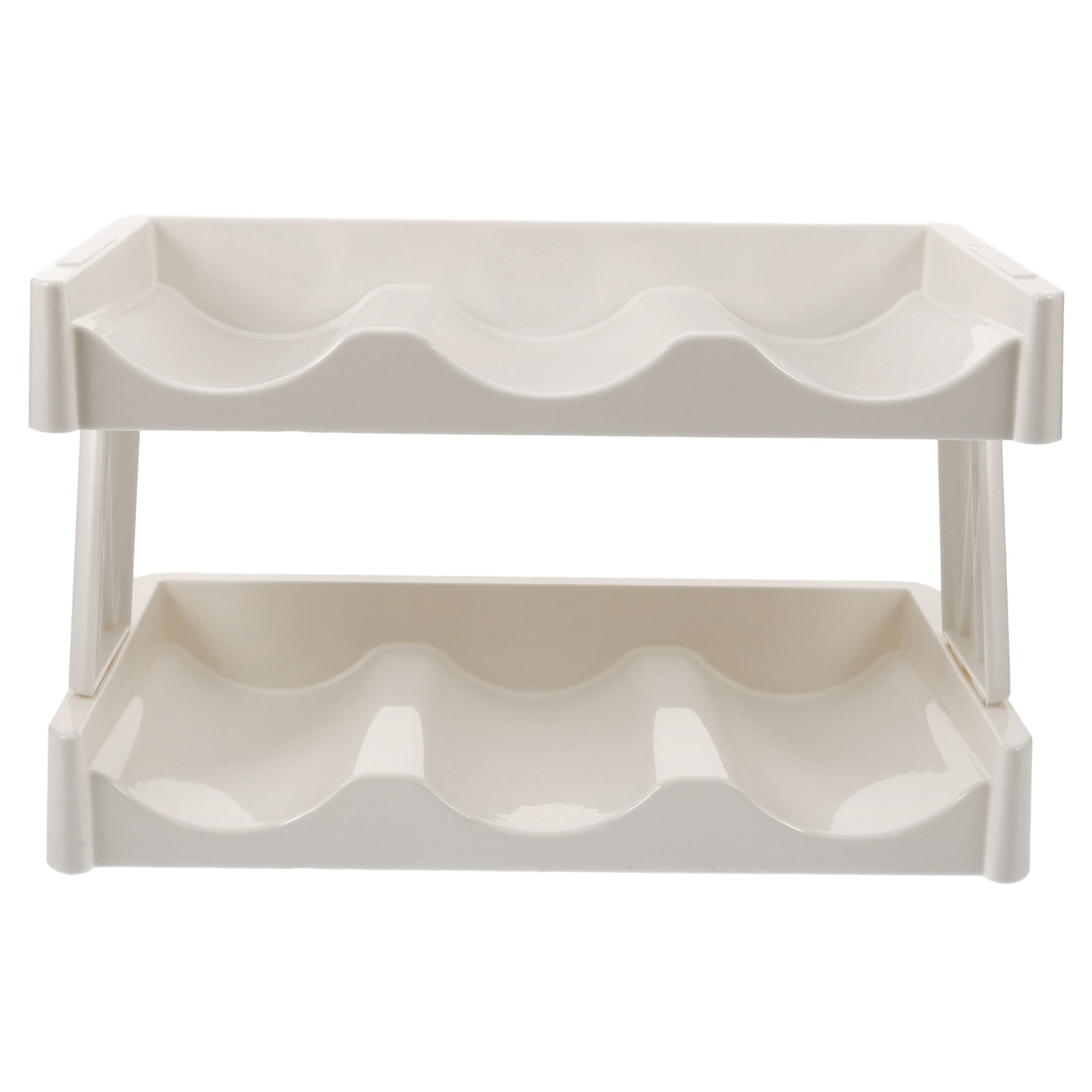 BERTDOMD Two-tier Storage Rack Tumblers Bottles Storage Holder ...