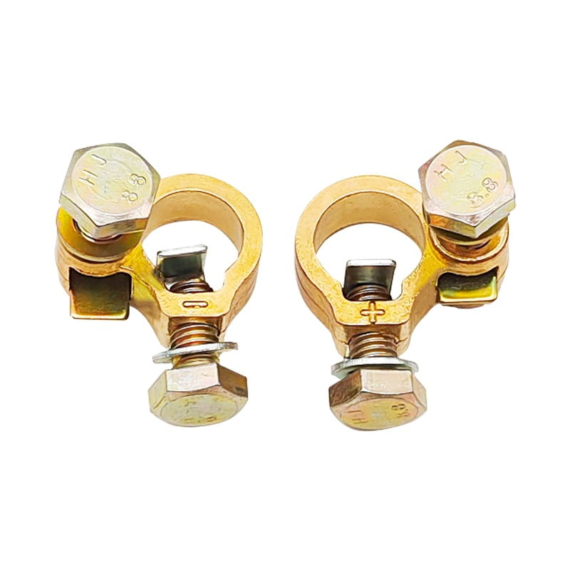 BERTDOMD Universal Battery Terminal Clamps Heavy Duty Cable End ...