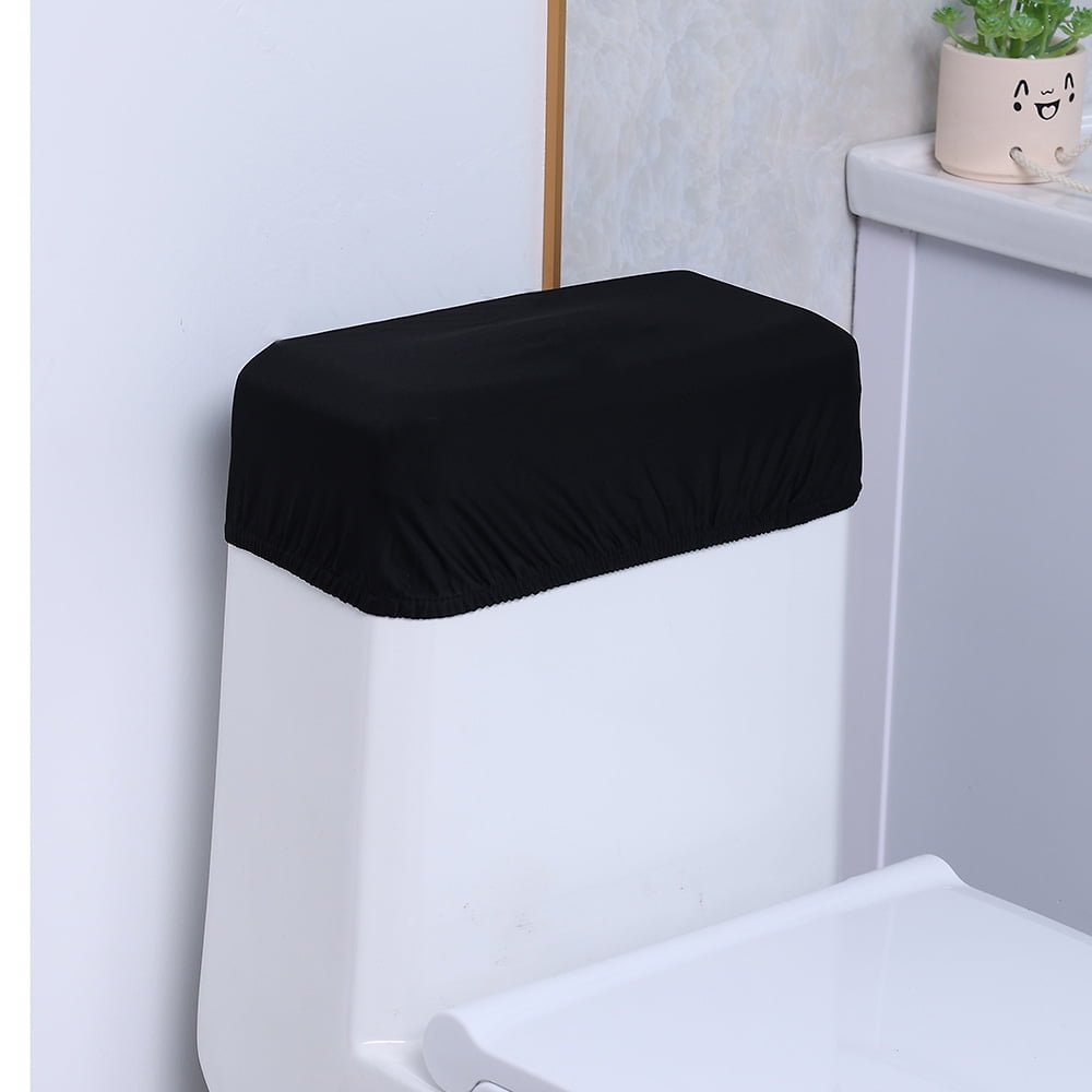 BERTDOMD Universal Toilet Tank Lid Cover Replacement Black Bathroom ...