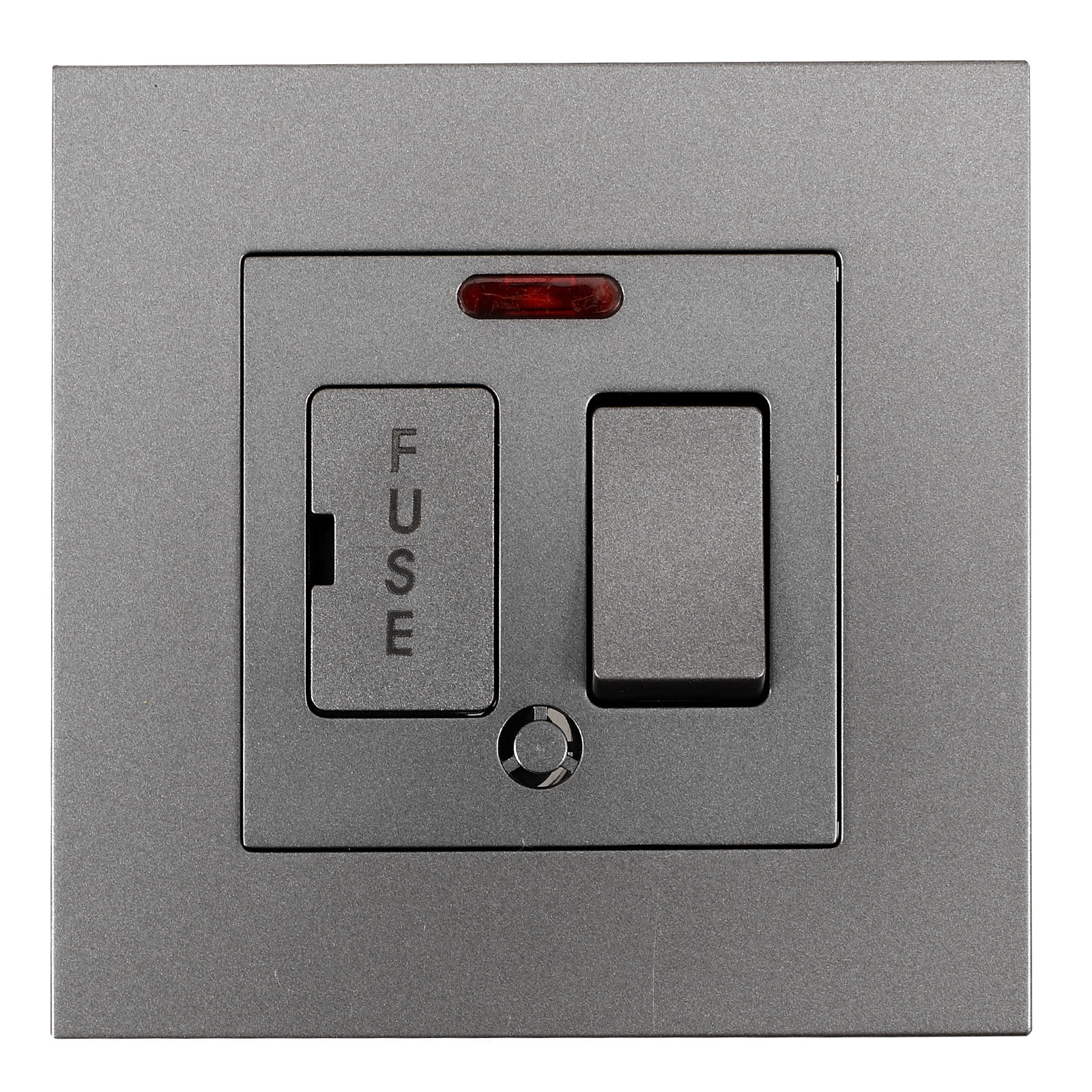 EXHUMKY Grey PC BERTDOMD Wall Mounted Fuse Switch Modern Design Easy to ...