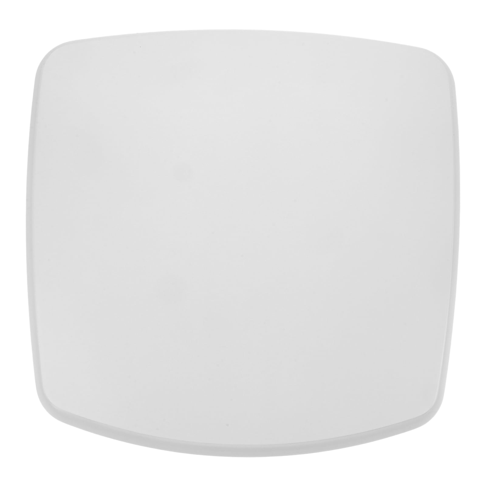 EXHUMKY Smooth Surface White Wooden Seat Replacement re Shaped for Home ...