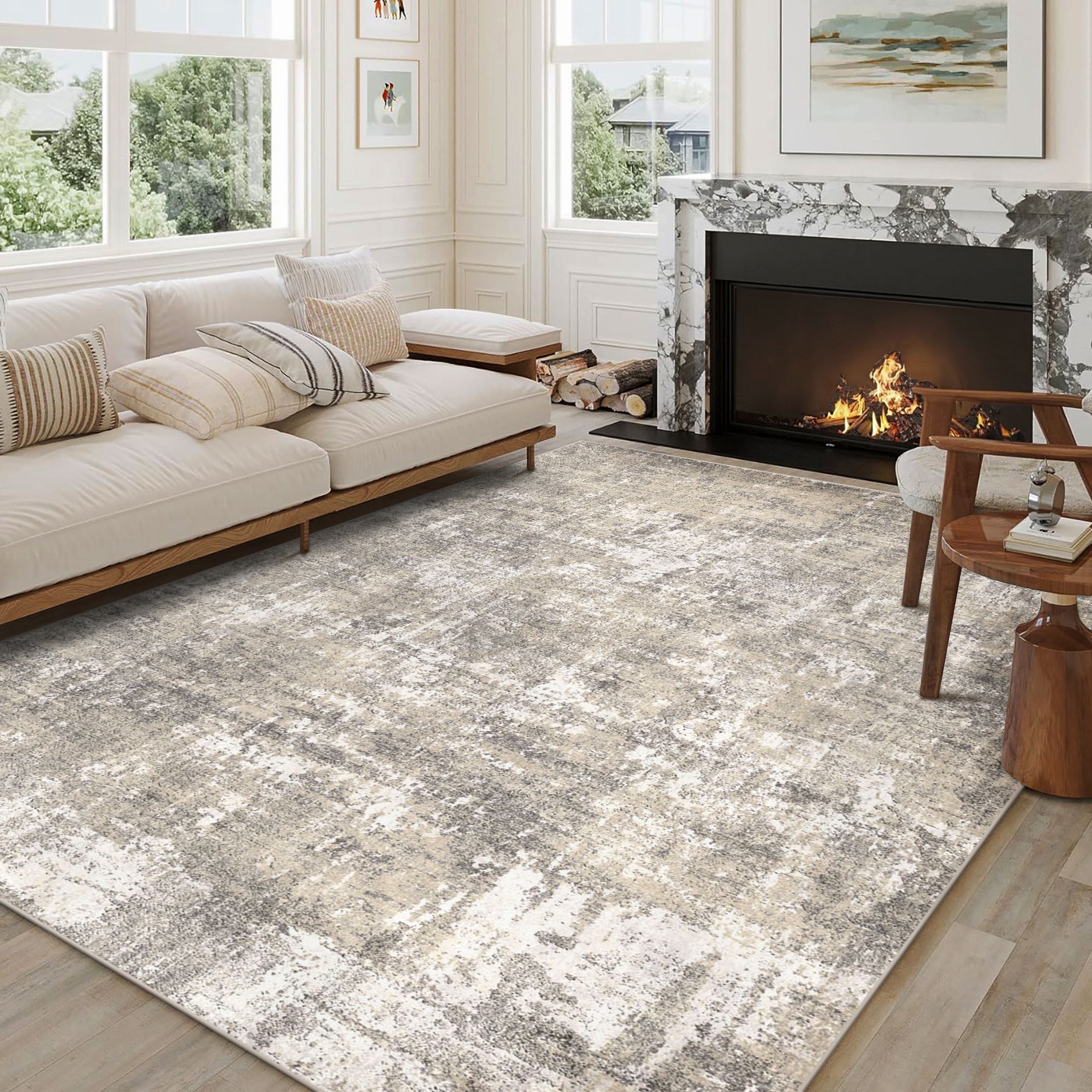 BERTHMEER 10'x14' Large Area Rugs for Living Room Bedroom Dining Room ...