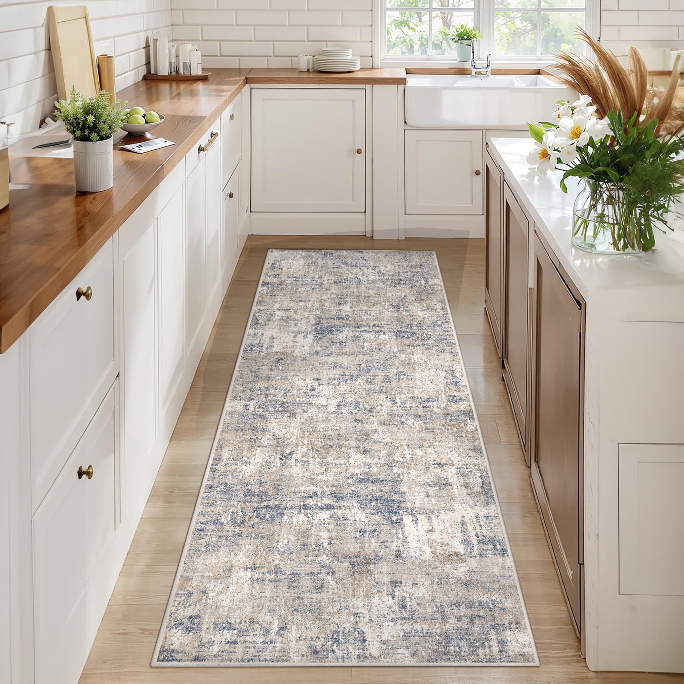 BERTHMEER 2'x10' Hallway Runner Rugs for Kitchen Entryway Bathroom ...