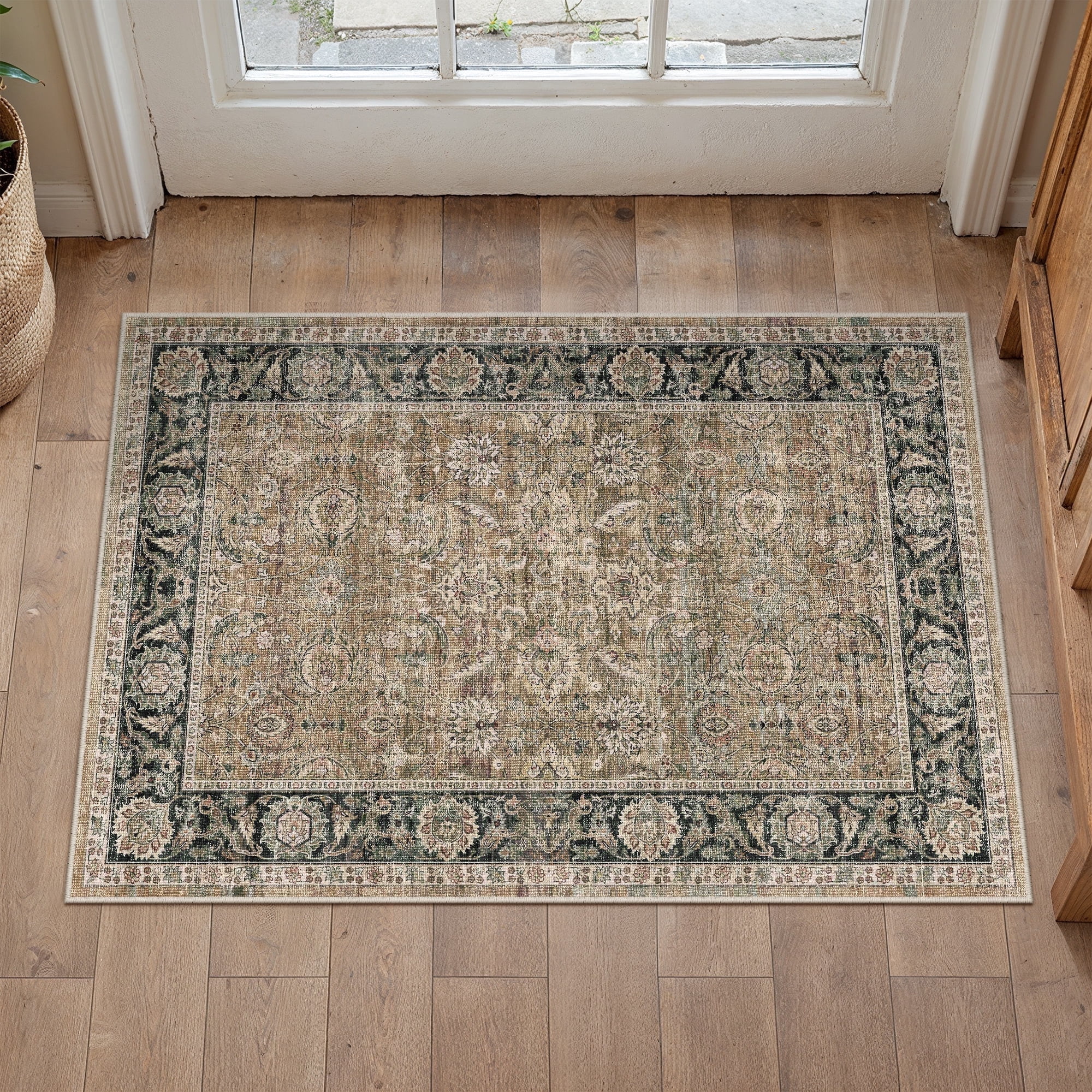 BERTHMEER 2'x3' Small Area Rugs for Entryway Laundry Bathroom Bedroom ...