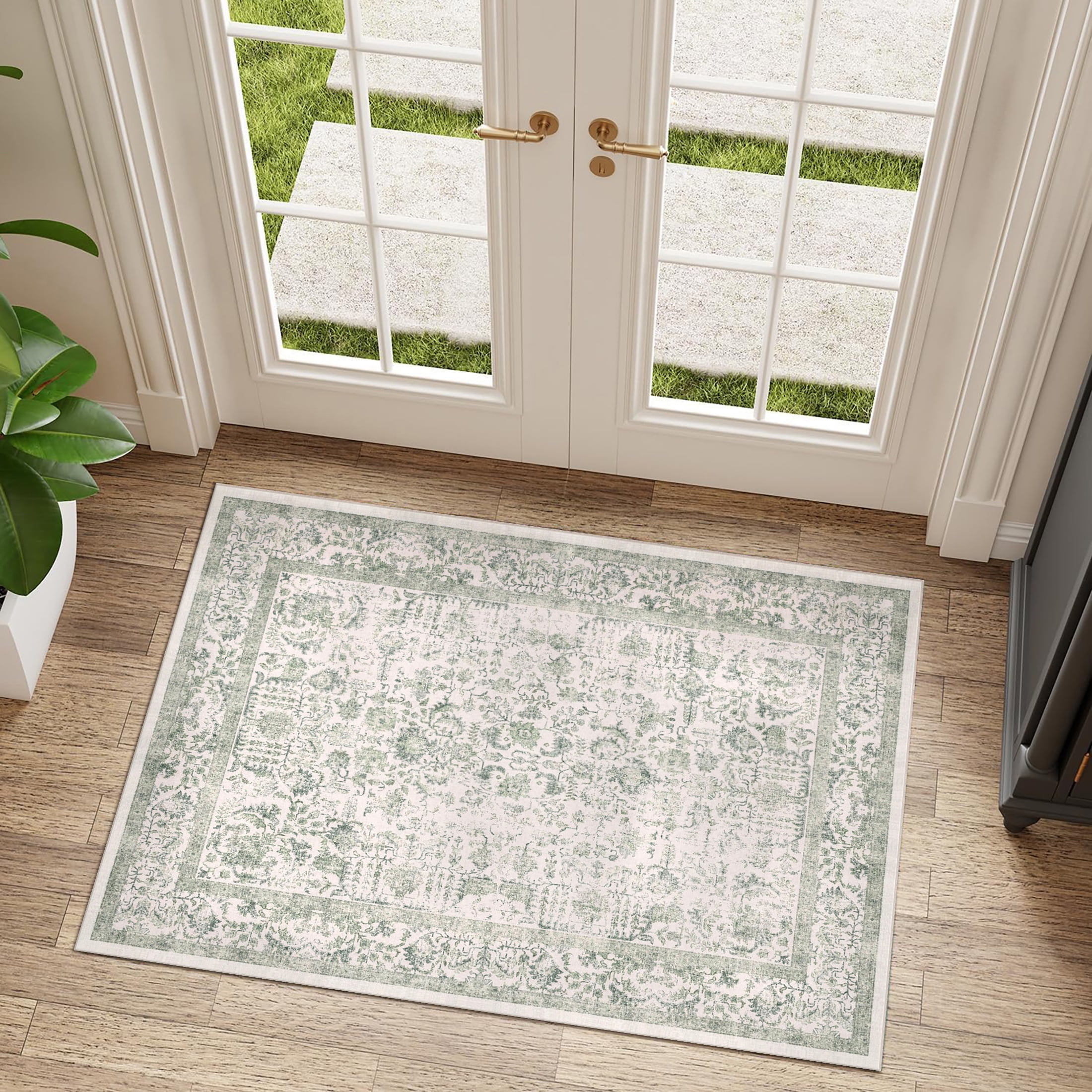 BERTHMEER 2'x3' Small Area Rugs for indoor Entryway Door Entrance ...