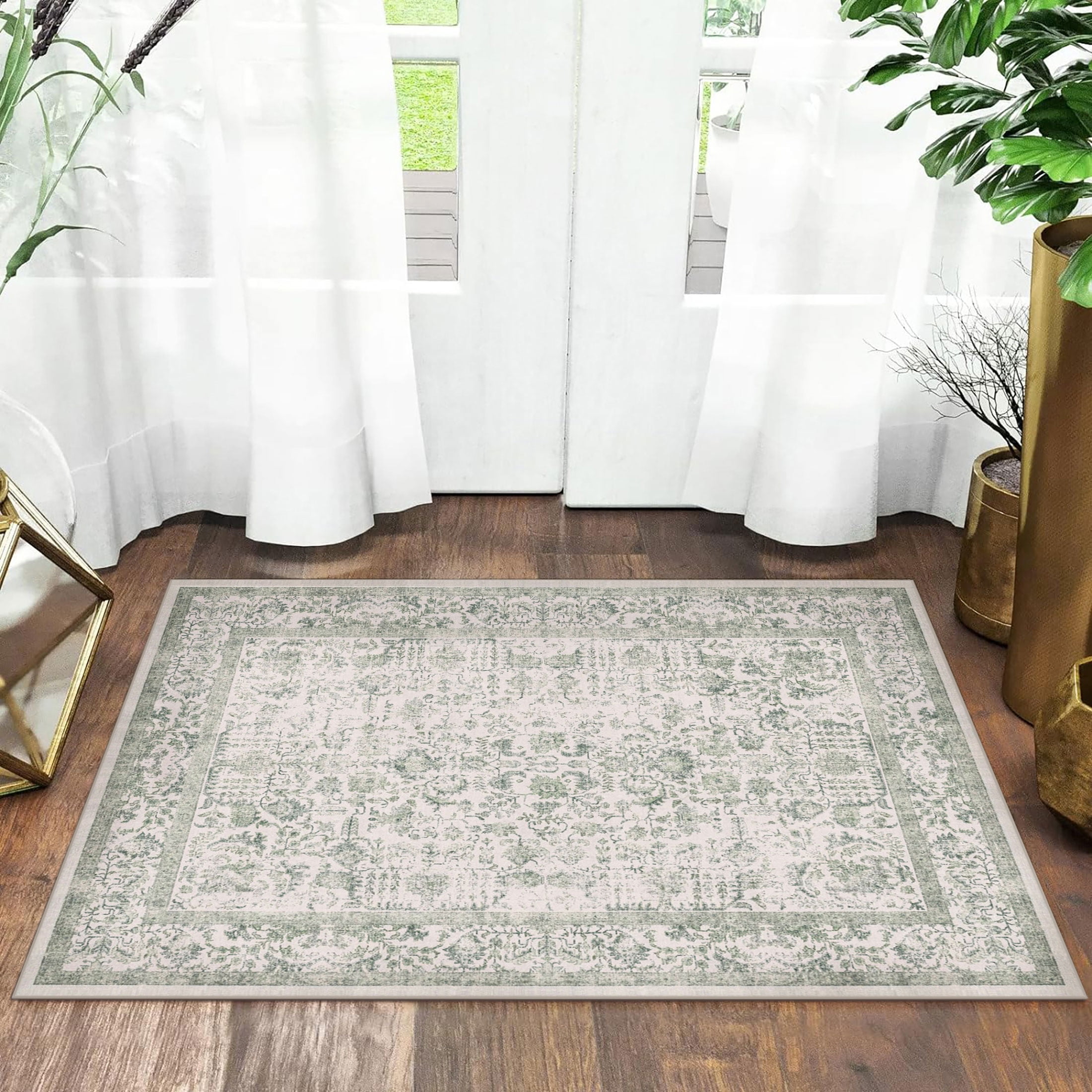 BERTHMEER 2'x3' Small Area Rugs for indoor Entryway Door Entrance ...