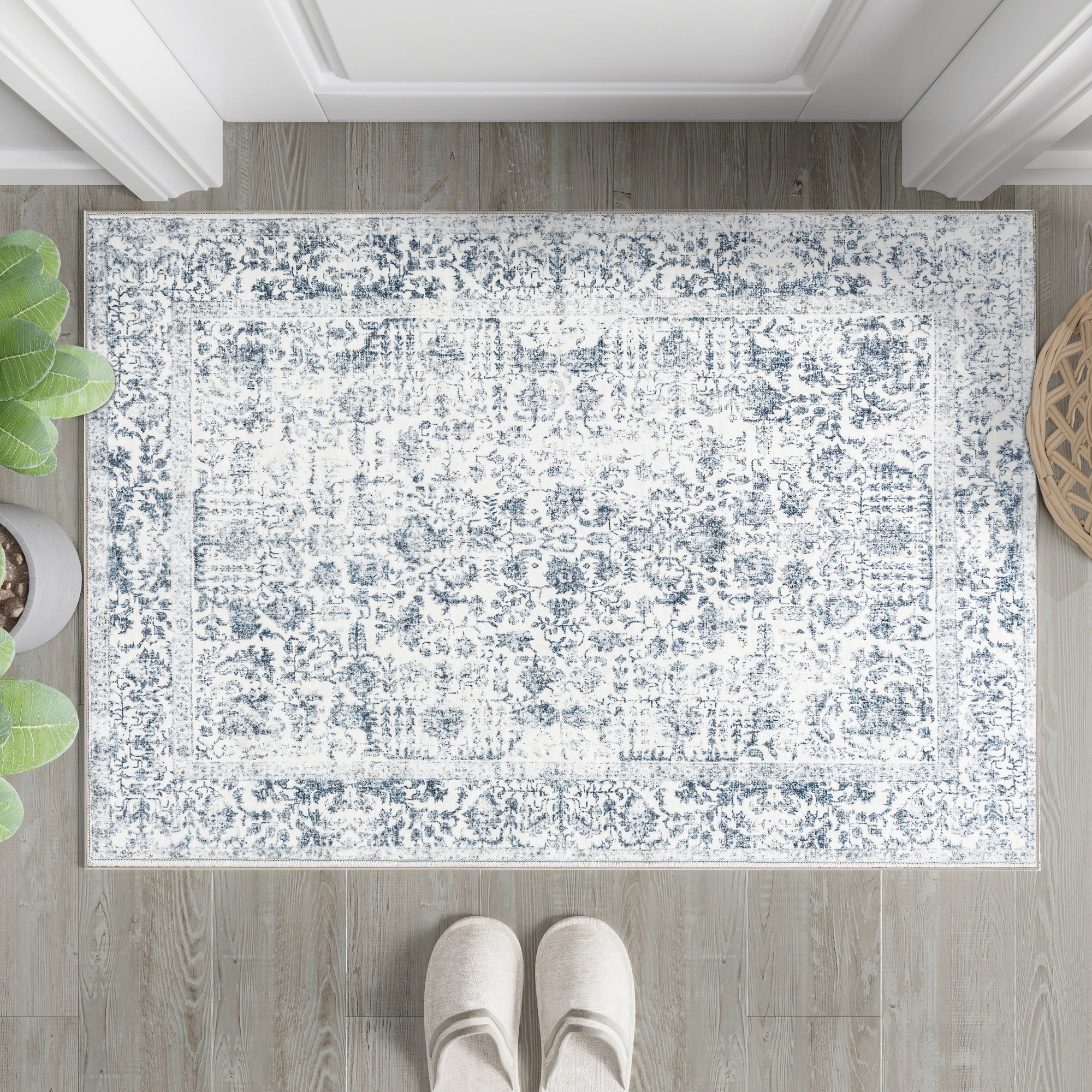BERTHMEER 2'x3' Small Area Rugs for indoor Entryway Door Entrance ...