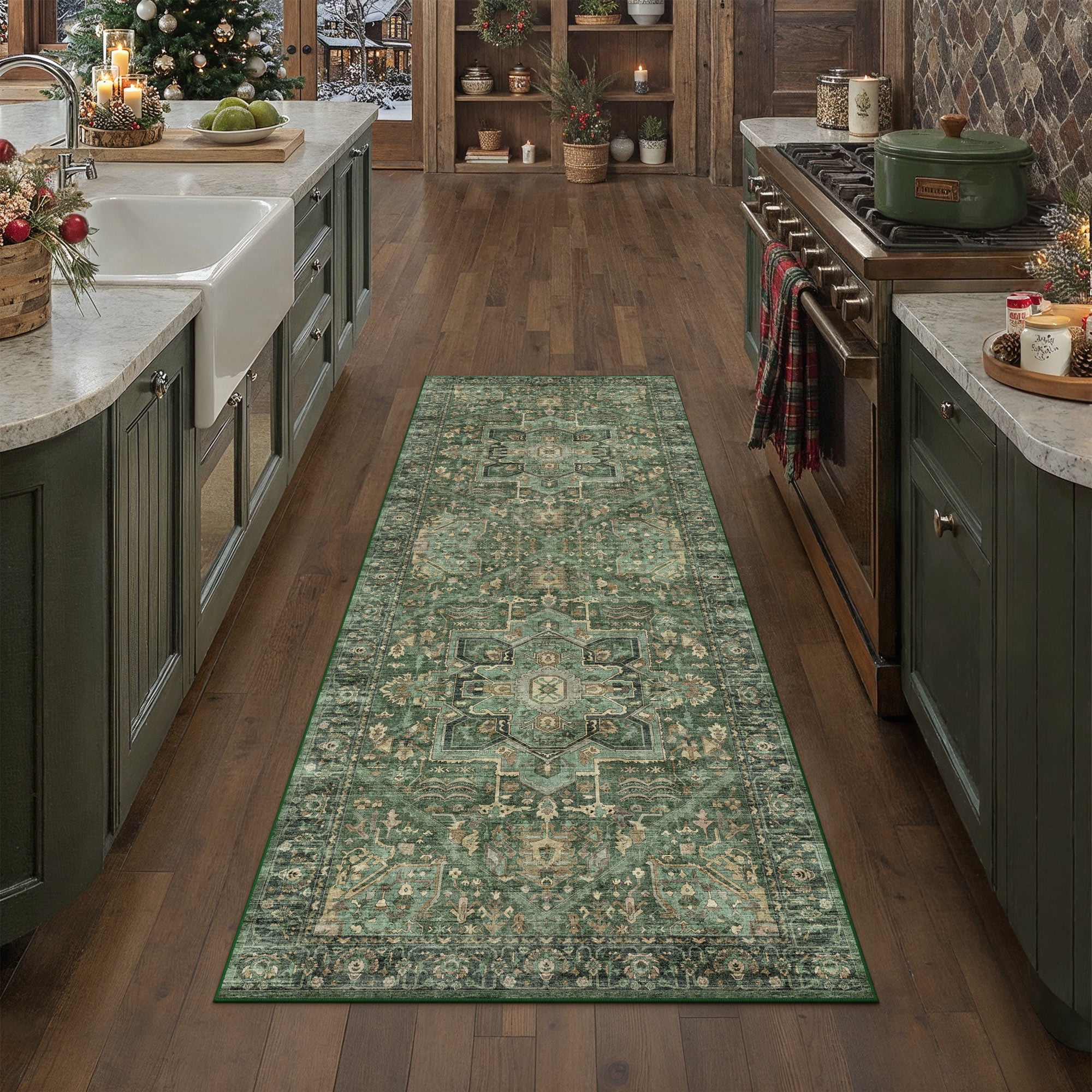 BERTHMEER 2'x6' Runner Rugs for Hallway Corridor Dorm Kitchen Entrance ...