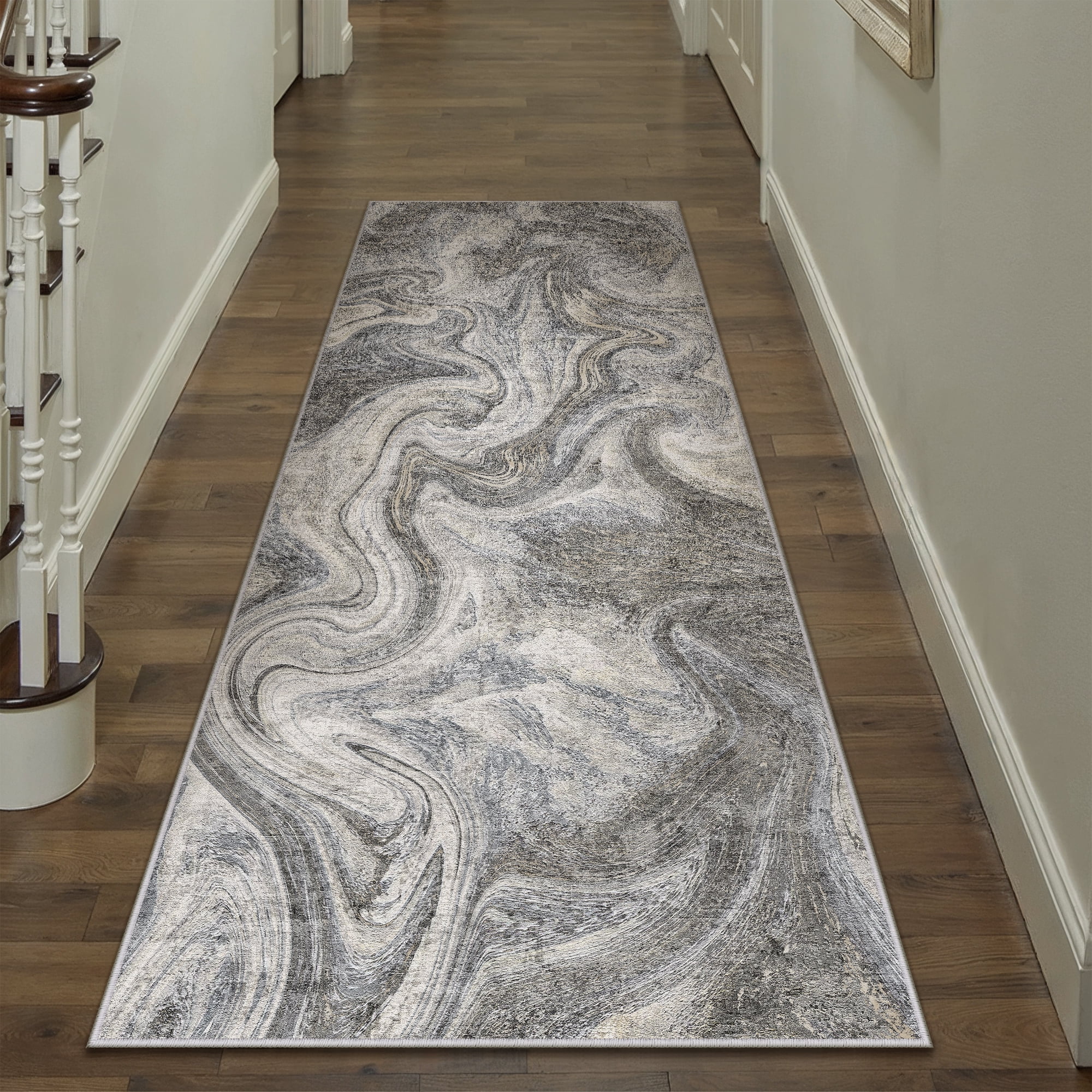 BERTHMEER 2'x6' Runner Rugs for Hallway Kitchen Bathroom Living Room ...