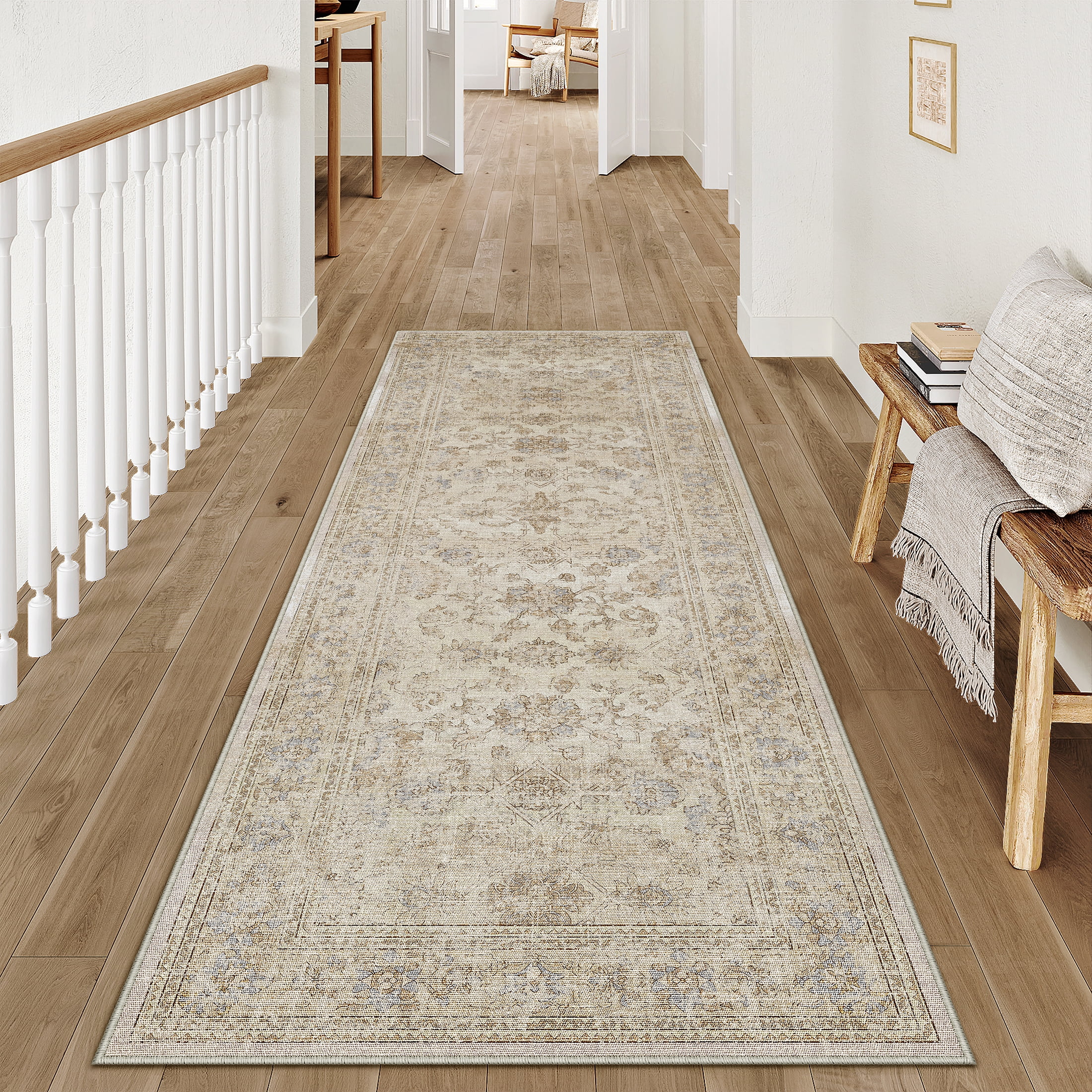 BERTHMEER 2'x6' Runner Rugs for Hallway Entryway Bathroom Bedroom ...