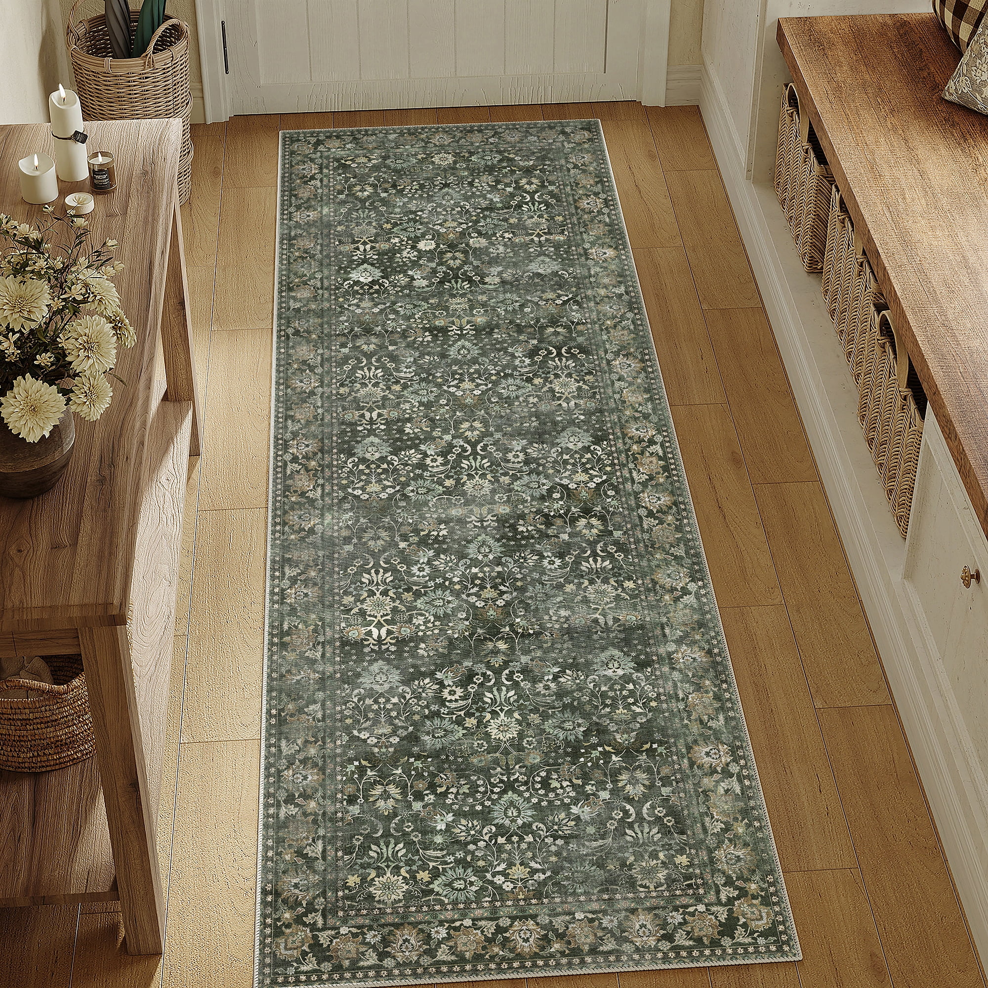 BERTHMEER 2'x6' Runner Rugs for Hallway Kitchen Bedroom Entryway ...