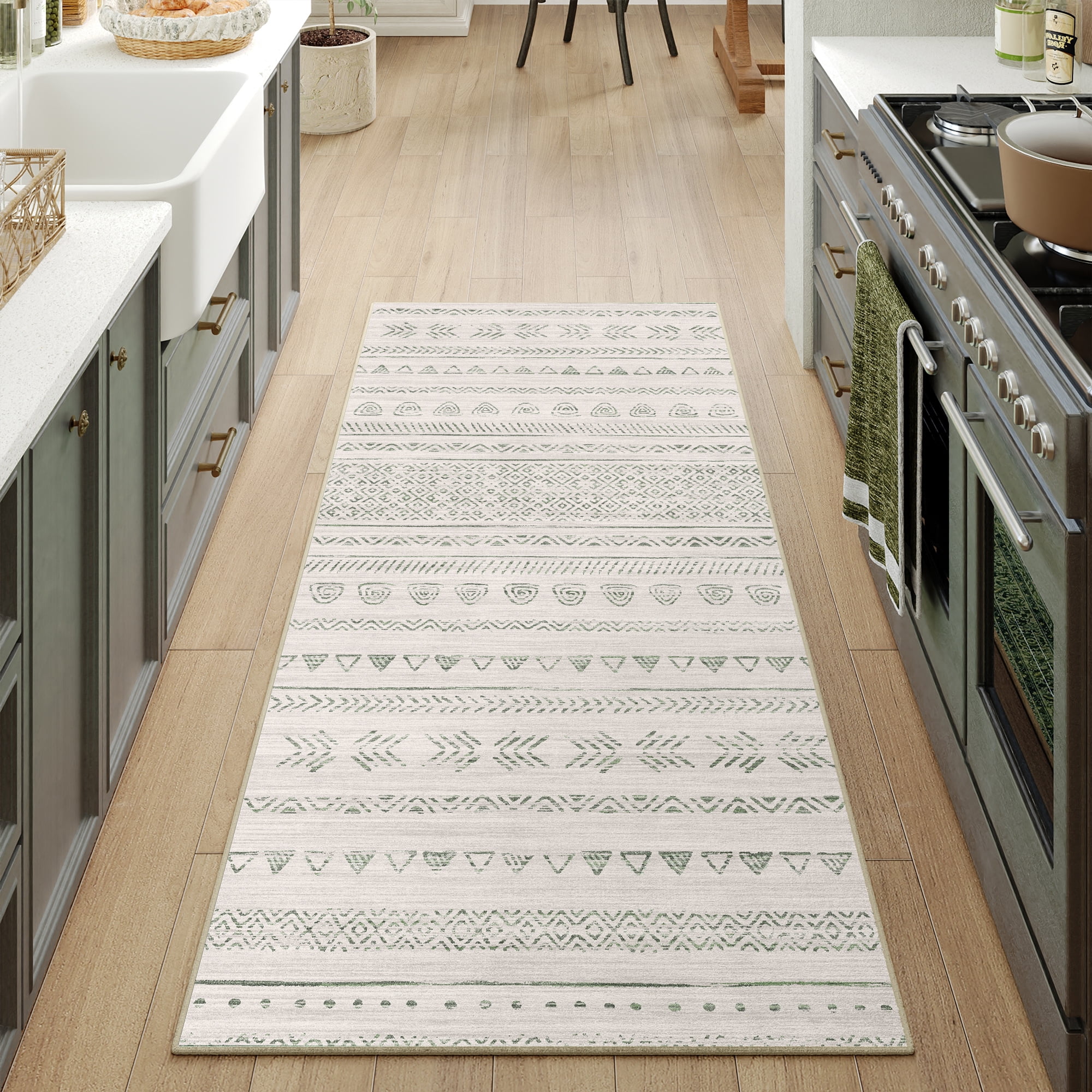 BERTHMEER 2'x6' Washable Runner Rugs for Hallway Bathroom Bedroom ...