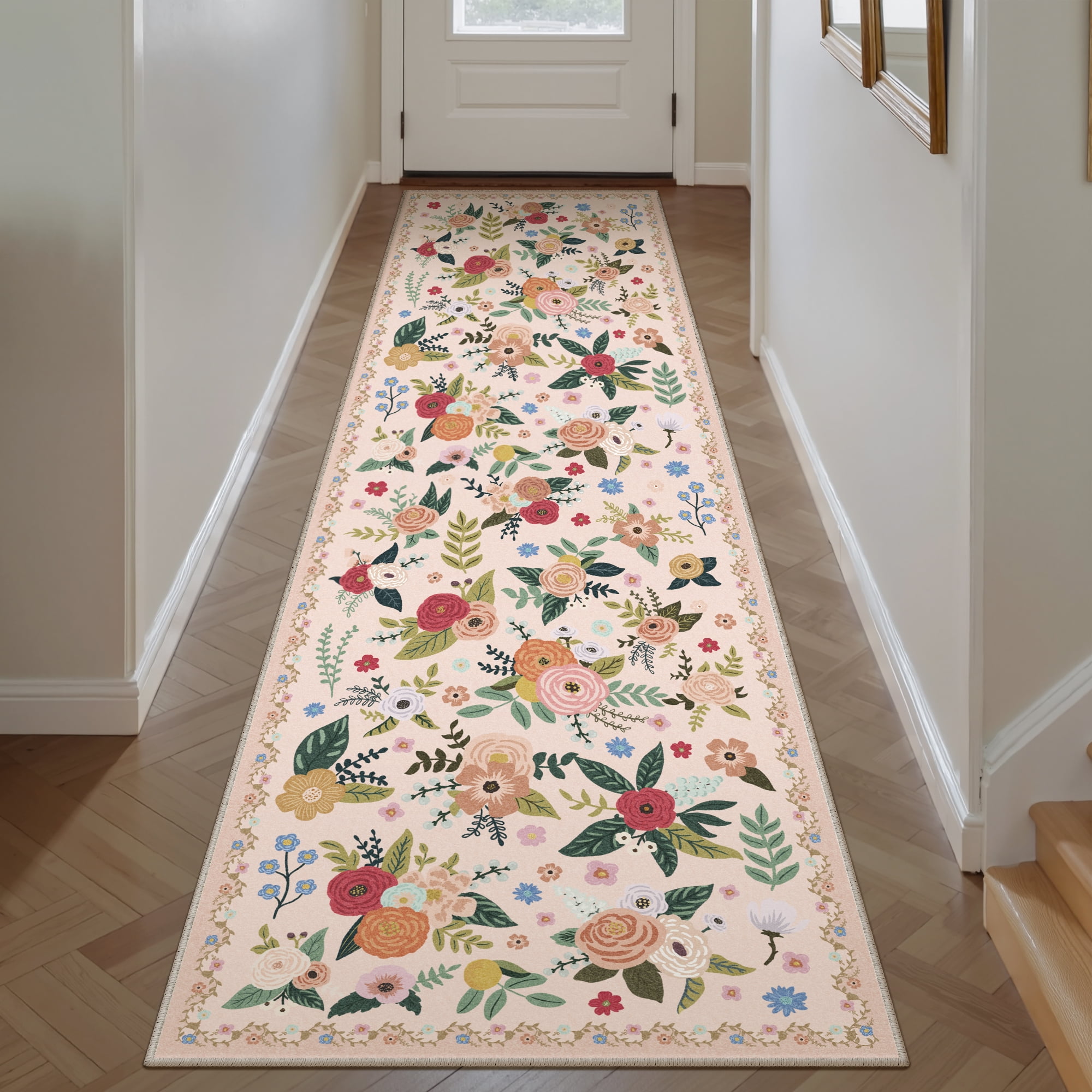 BERTHMEER 2'x6' Washable Runner Rugs for Hallway Bathroom Bedroom ...